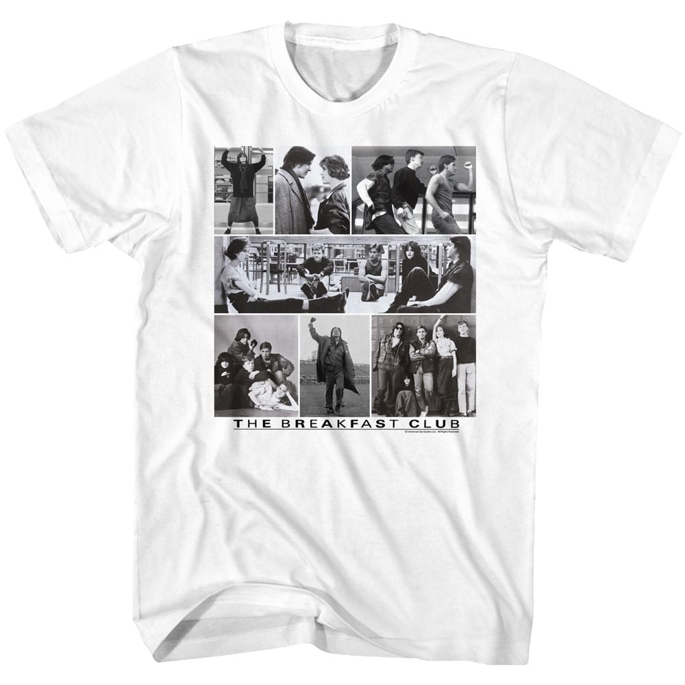 Breakfast Club Collage Y White Adult T-Shirt 5Xl - Walmart.com