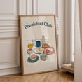 Breakfast Club Kitchen Wall Art Illustrated Breakfast Food Illustration ...