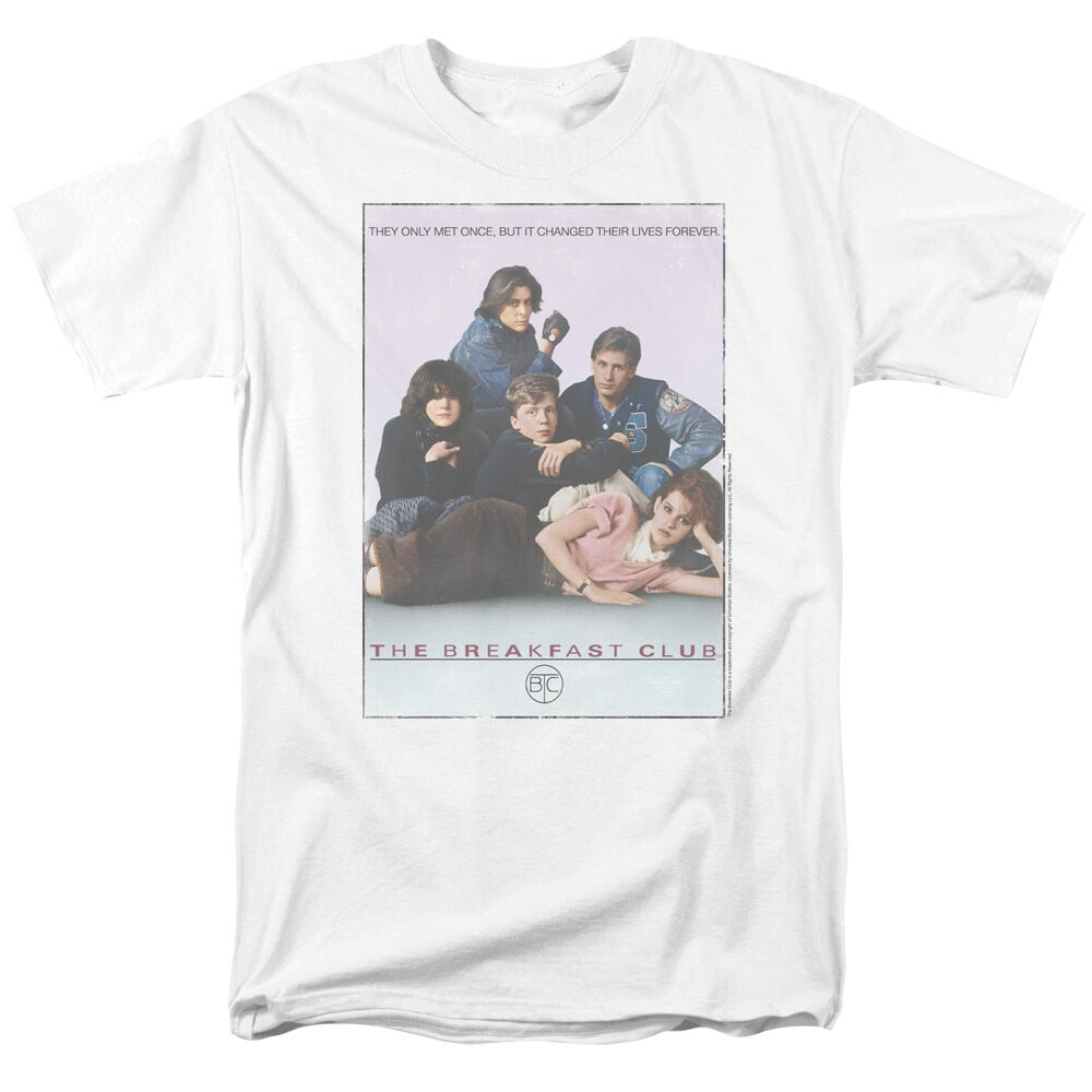 Breakfast Club Poster T-Shirt Sizes S-3X NEW - Walmart.com