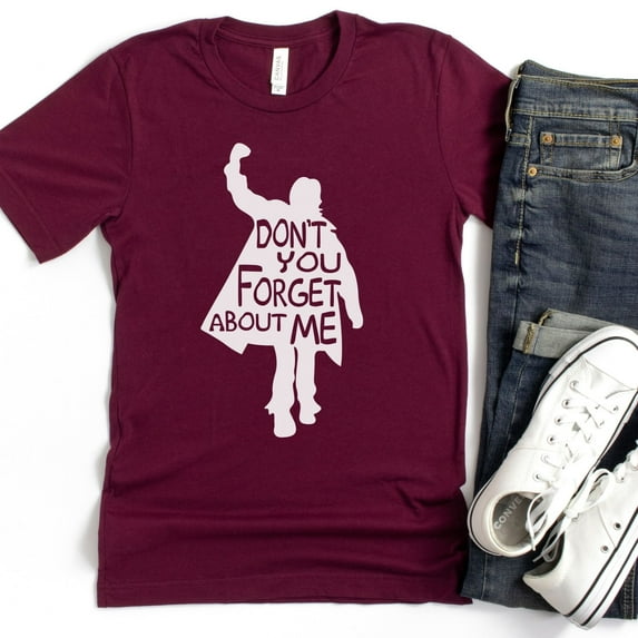Breakfast Club Shirt, 80's tshirt, Don't You Forget about Me, high ...