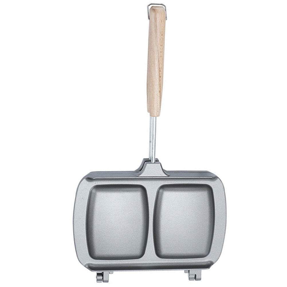 Breakfast Sandwich Maker Non-stick Sandwich Frying Pan Double Sided ...