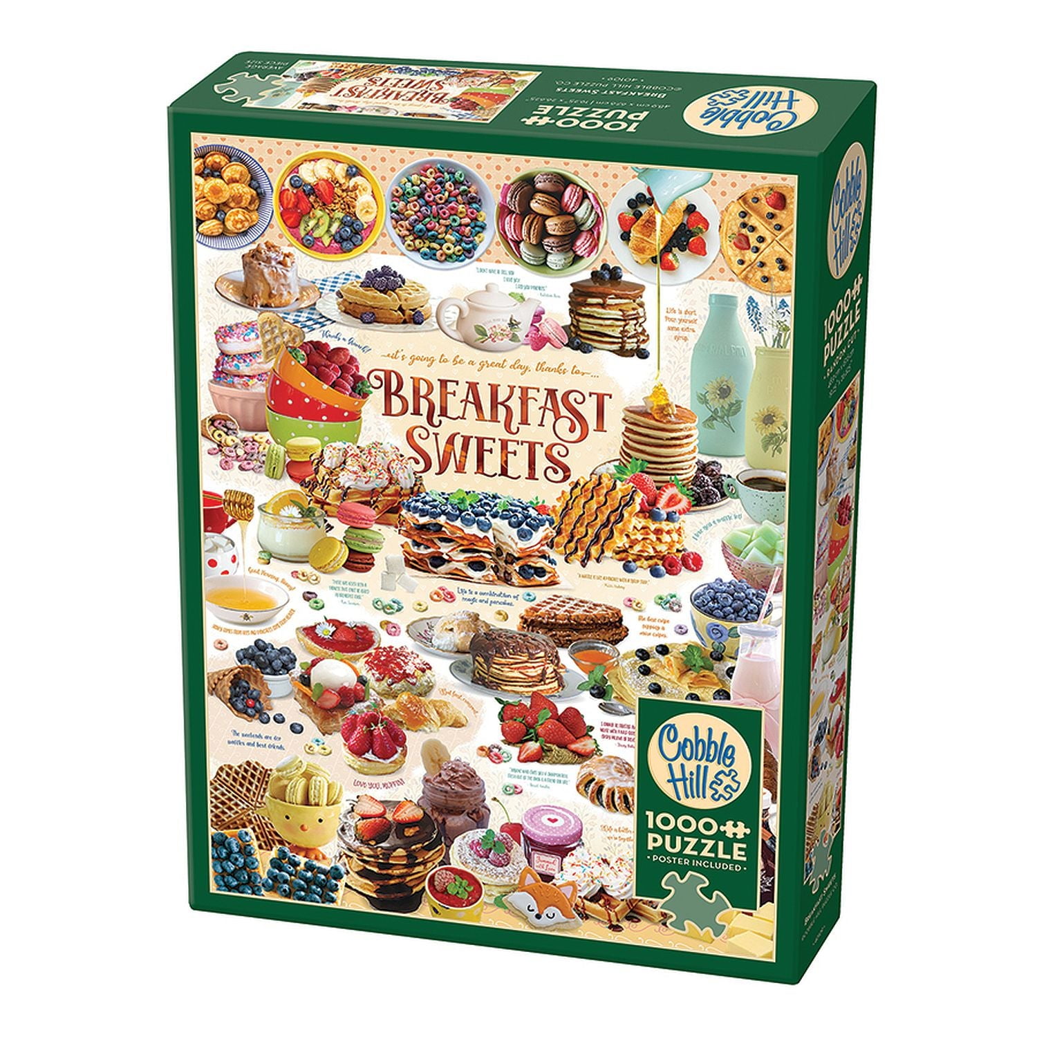 Breakfast Sweets 1000-Piece Puzzle - Walmart.com