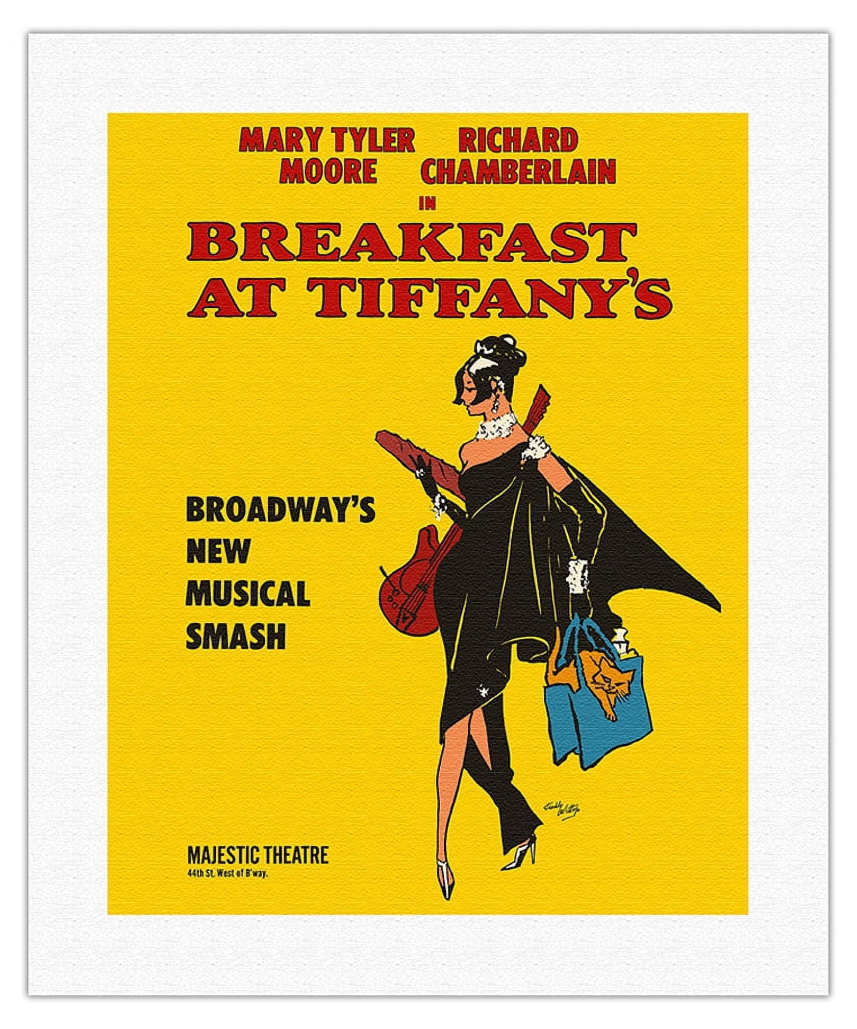 Breakfast at Tiffany's - Starring Mary Tyler Moore and Richard Chamberlain - Vintage Broadway ...