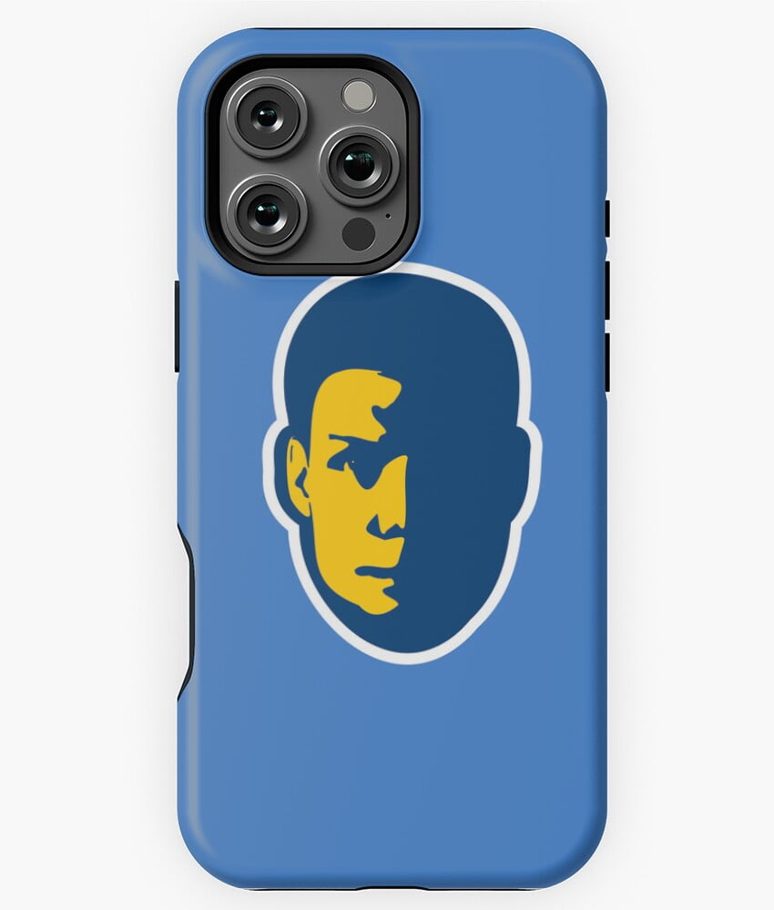 Wes Huff Blue and Yellow Phone Case for iPhone 16 15 14 13 12 11 Pro ...