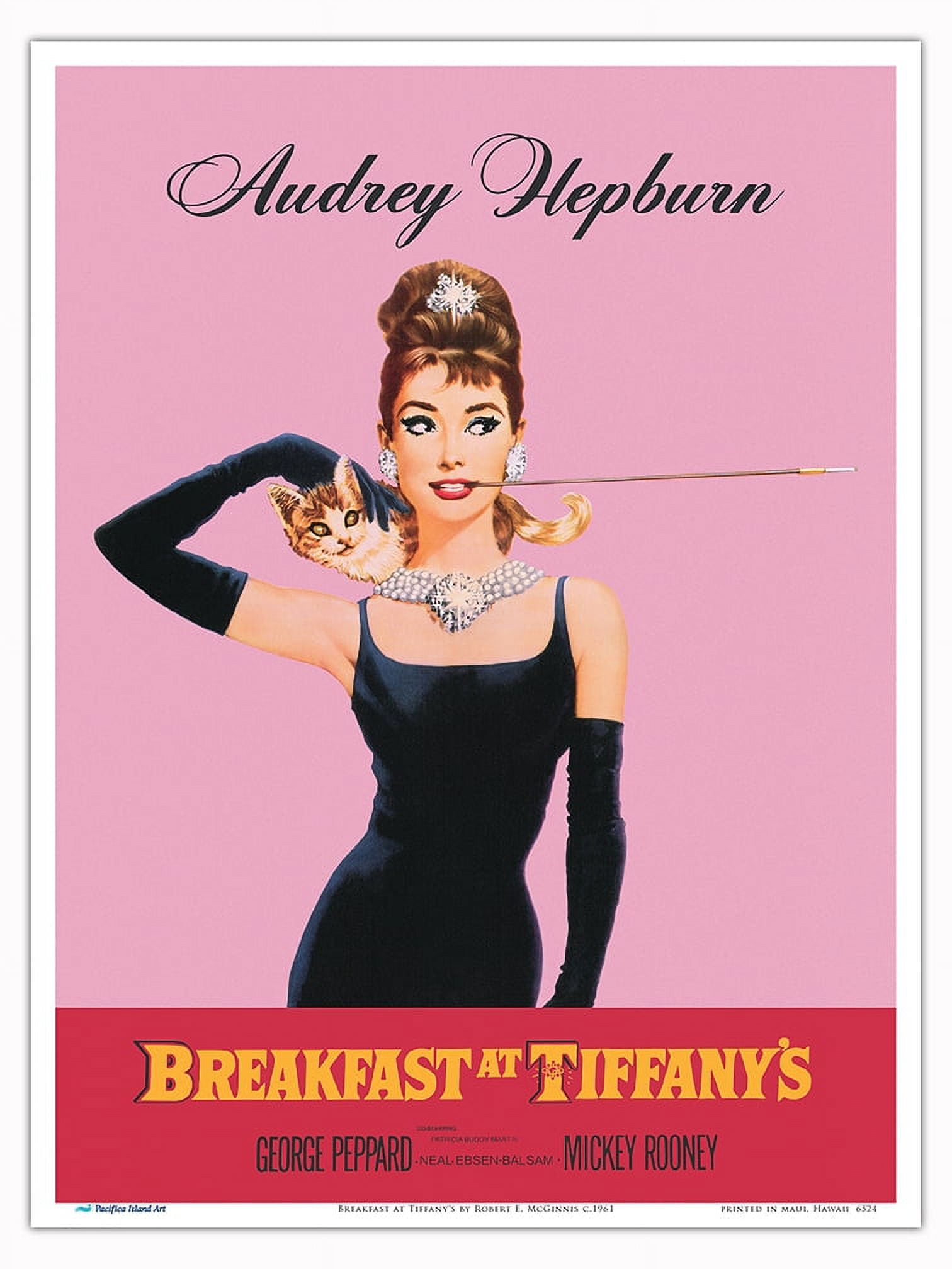 Breakfast at Tiffany’s - Vintage Film Movie Poster by Robert E ...