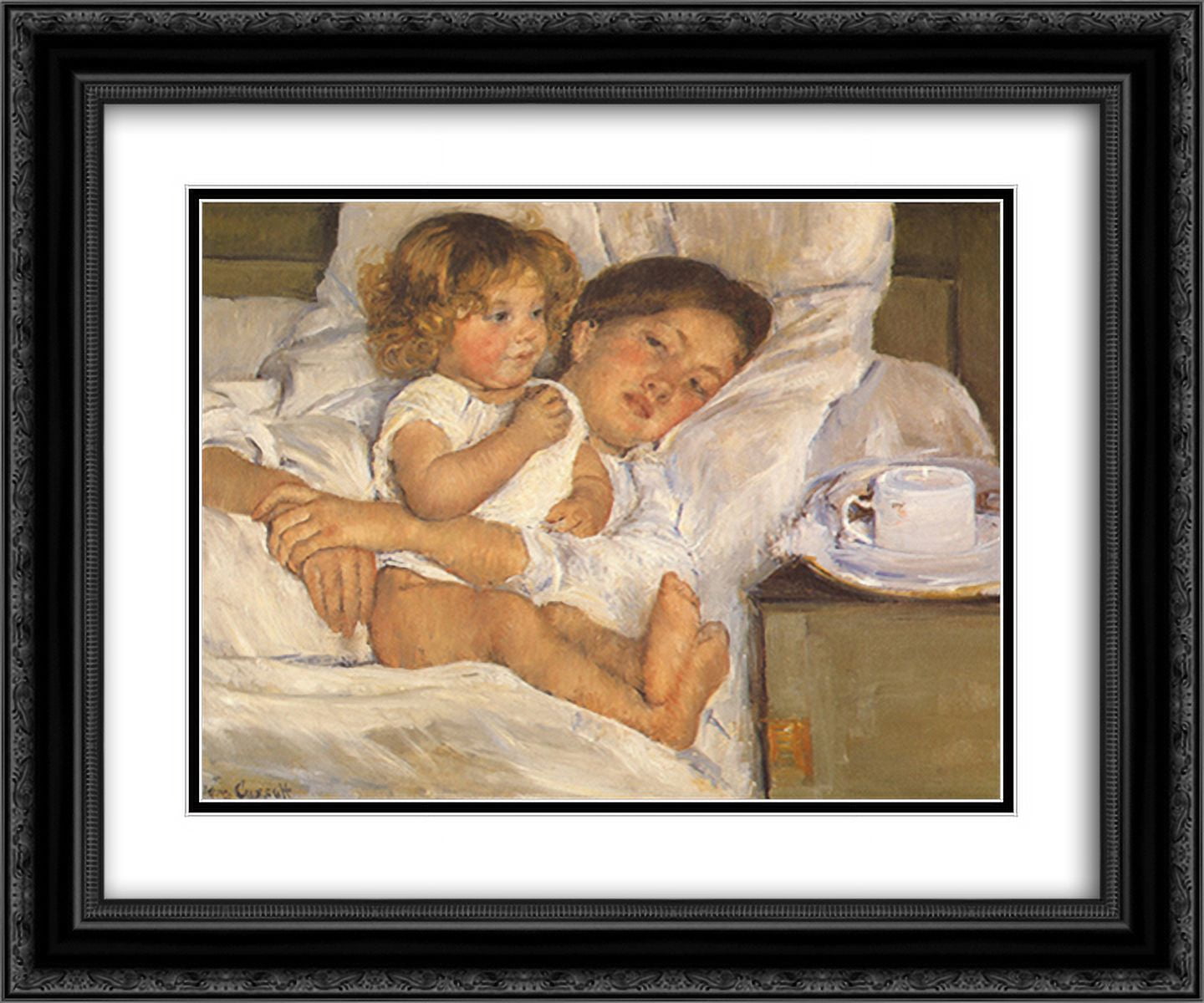 Mary Cassatt Breakfast Bed