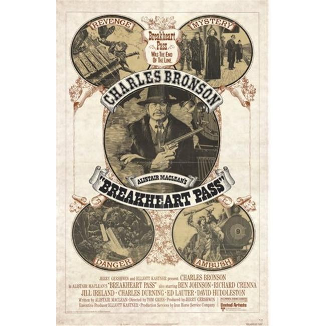 Breakheart Pass Movie Poster - 11 x 17 in. - Walmart.com