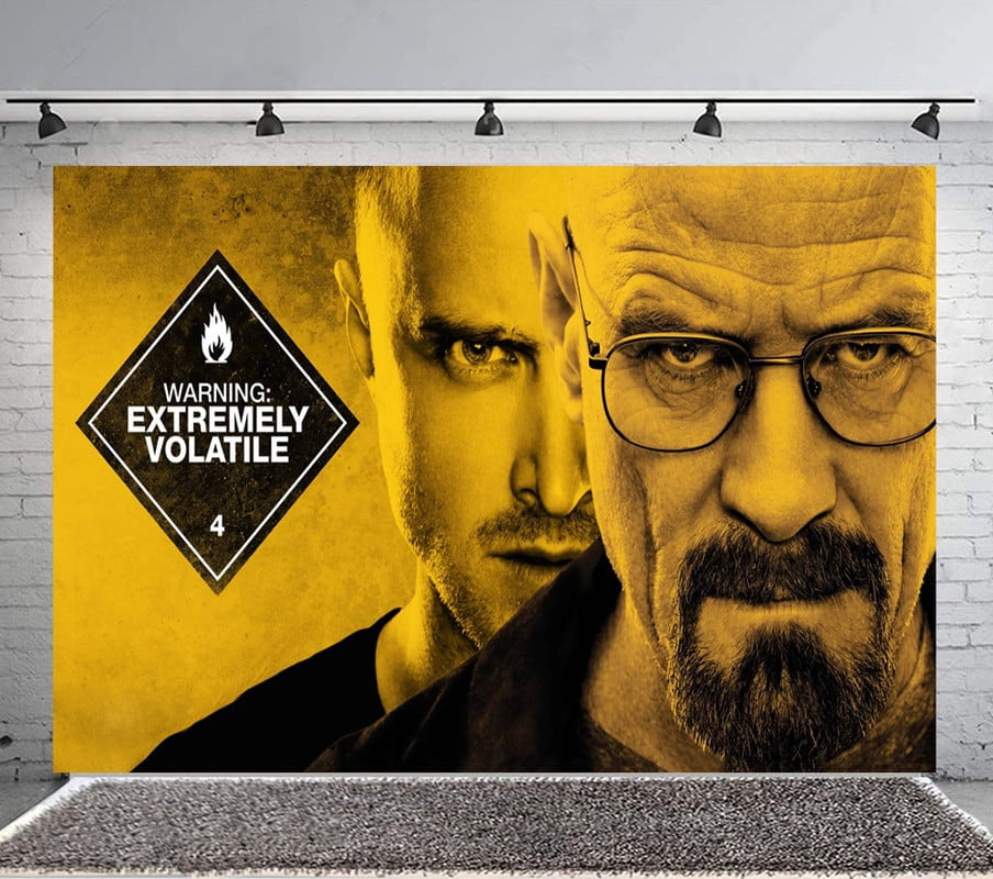 Breaking Bad Backdrop Banner Party Supplies Poster Movie Theme ...