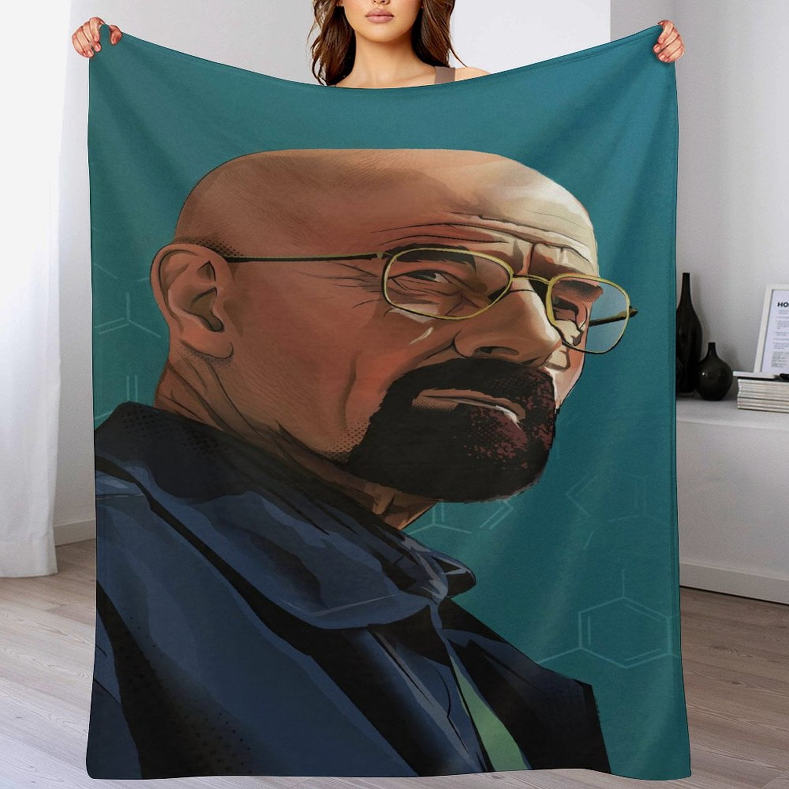 Breaking Bad Blanket Ultra Soft Warm Fleece Throw Blankets for Sofa Office Car Camping Picnic ...