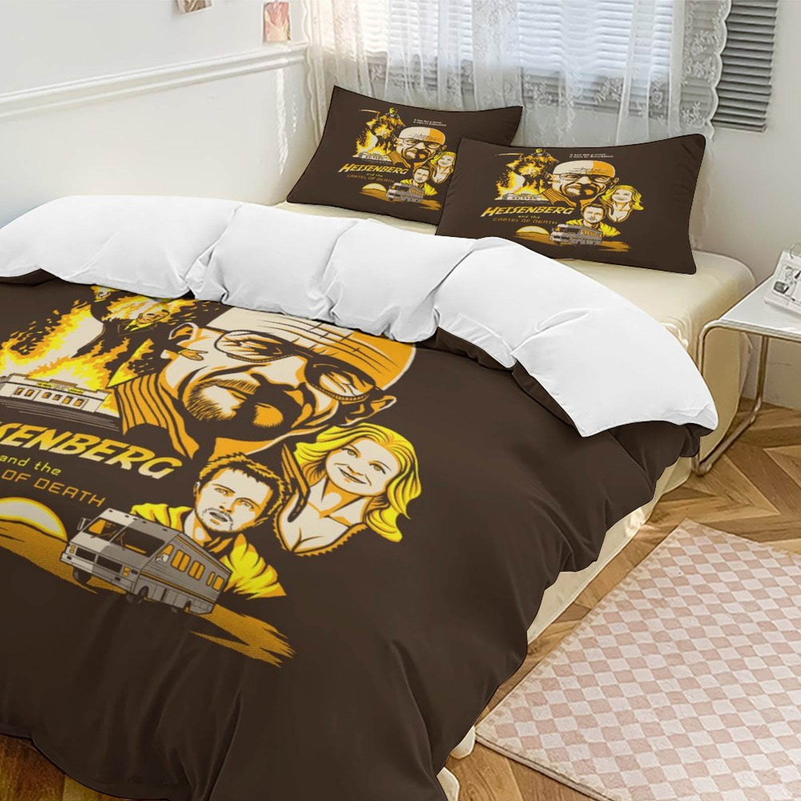 Breaking Bad Comforter Set Full Size for Boys Kids Teens Bedding Set ...