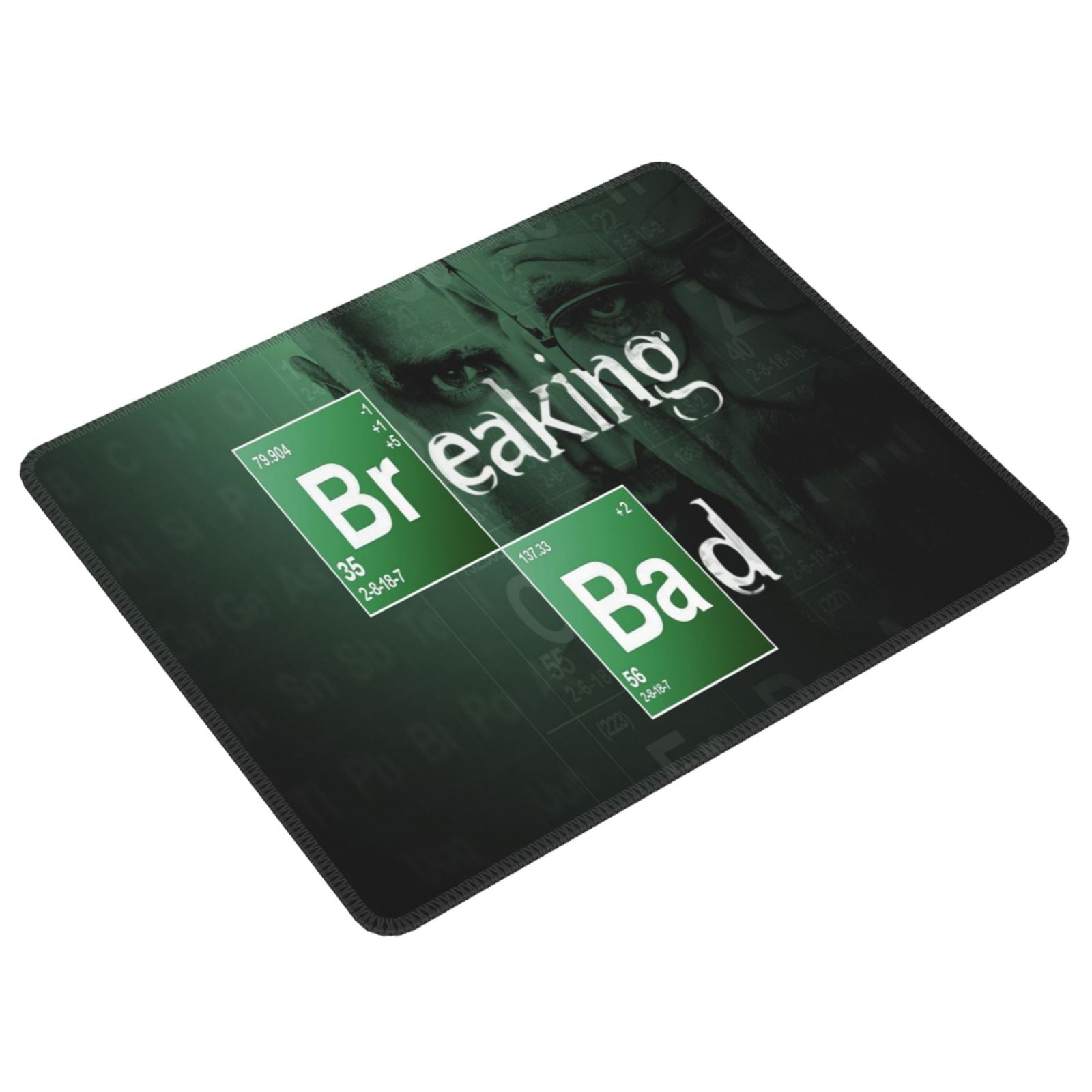 Breaking Bad Computer Mouse Mat with Anti-Slip Rubber Base Anti-Fray ...