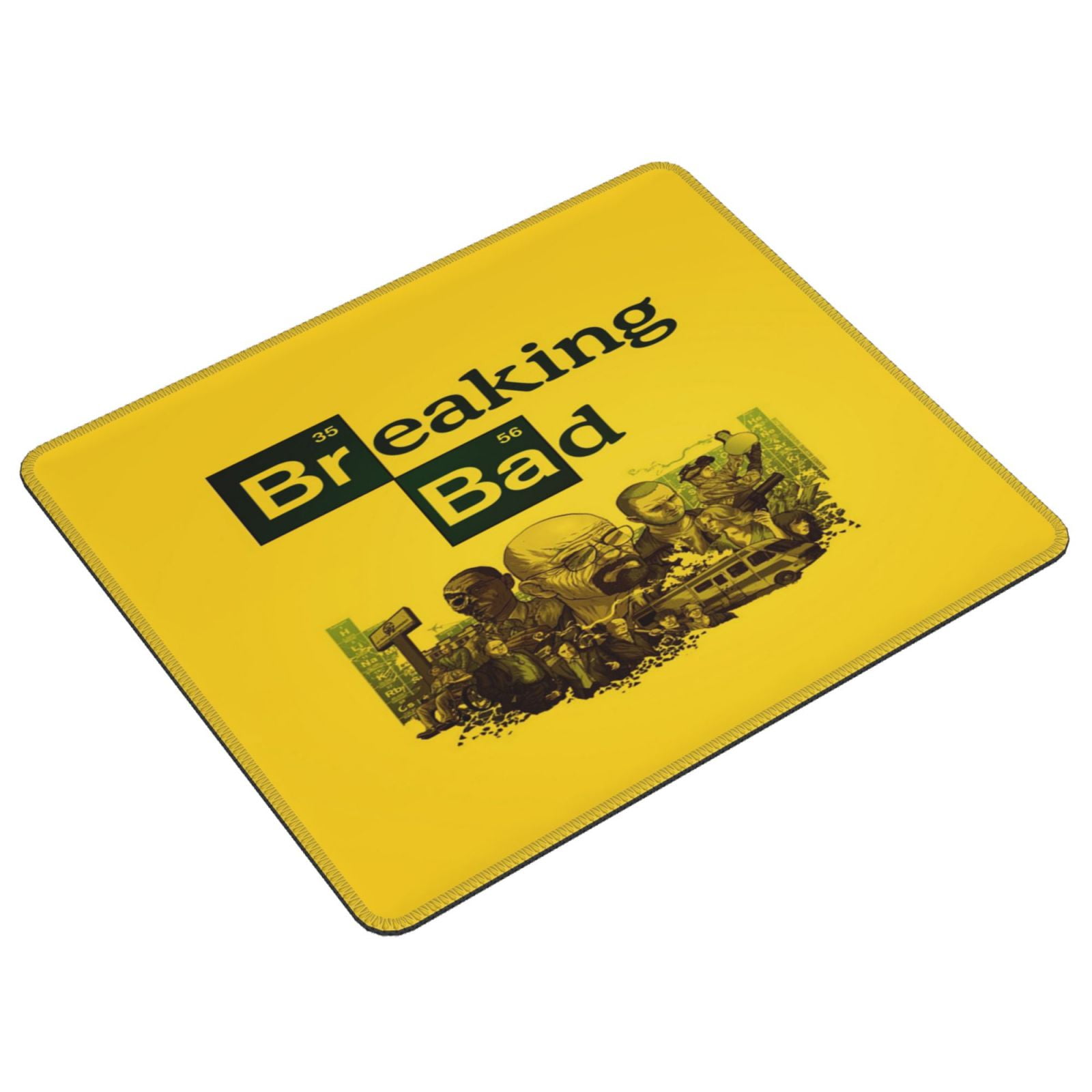 Breaking Bad Computer Mouse Mat with Anti-Slip Rubber Base Anti-Fray ...