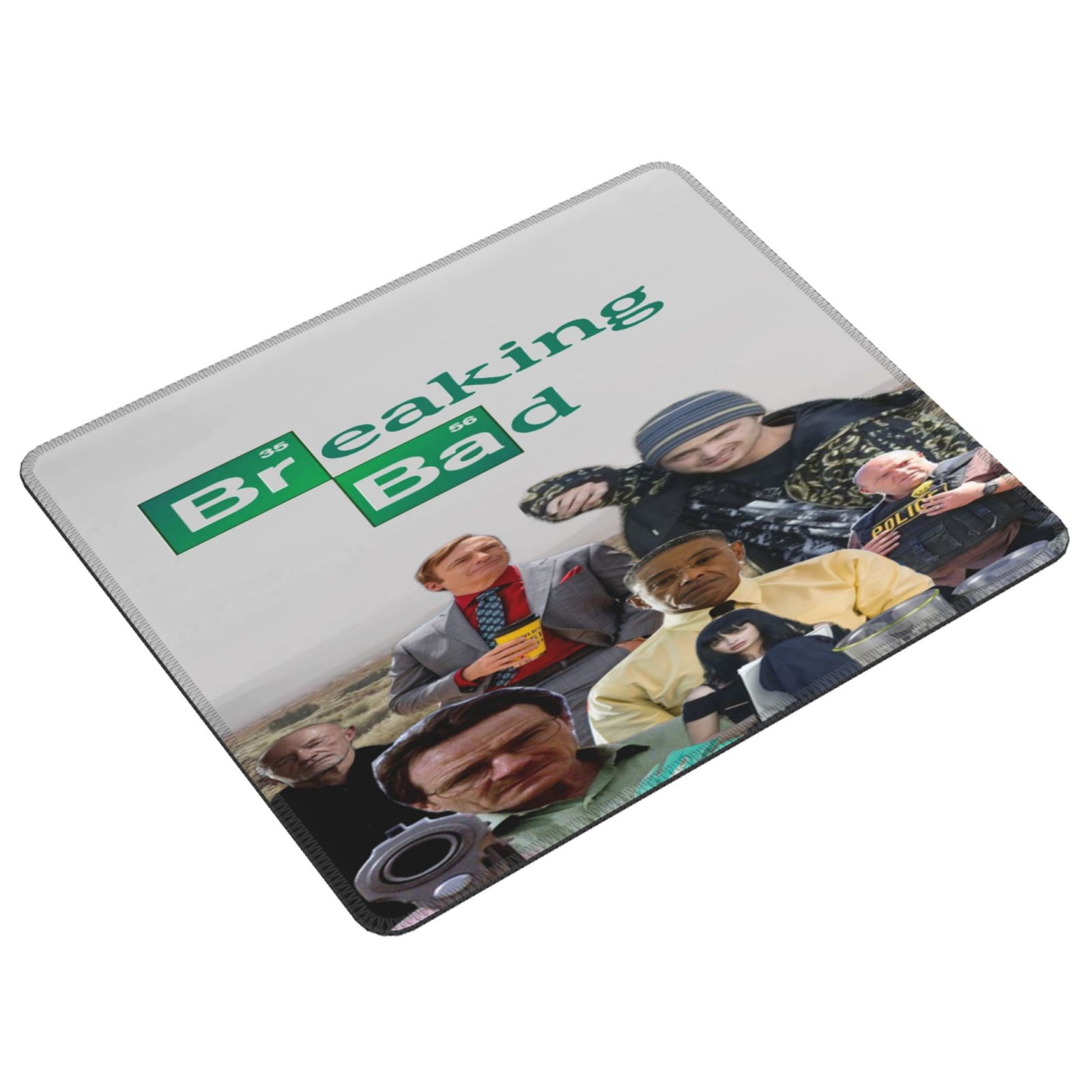 Breaking Bad Computer Mouse Mat with Anti-Slip Rubber Base Anti-Fray ...