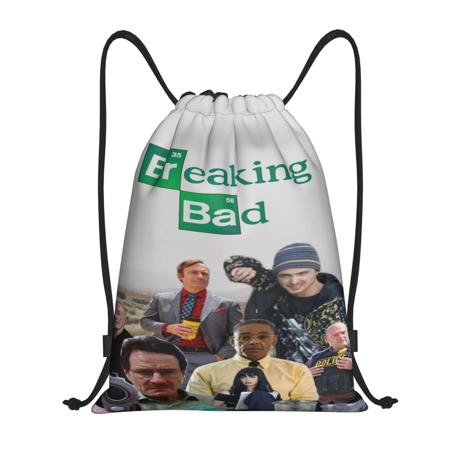 Breaking Bad Drawstring Bag Adjustable Lightweight Sport Gym Sack ...