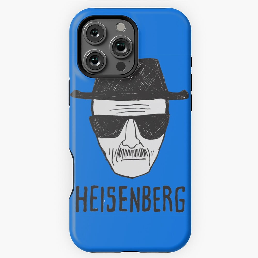 Breaking Bad Heisenberg Drawing Classic Phone Case for iPhone 16 15 14 ...