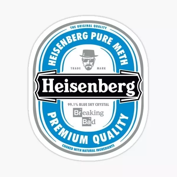Breaking Bad Heisenberg Pure Meth Sticker Phone Decal Water Bottle ...
