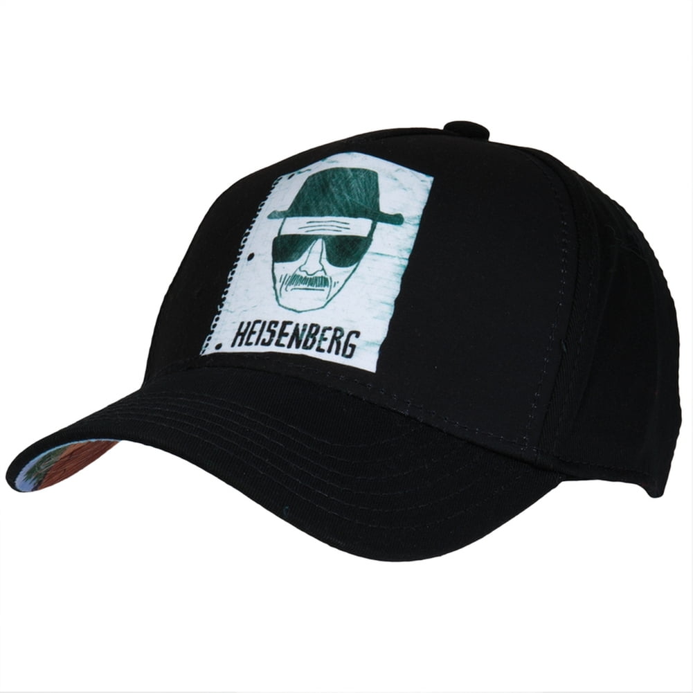 Breaking Bad - Heisenberg Sketch Fitted Cap - Walmart.com