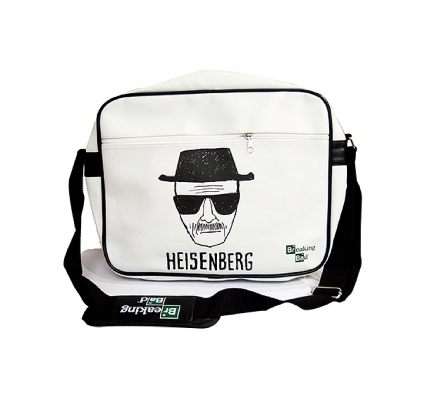 Breaking Bad Heisenberg logo new Official white retro flight Bag ...