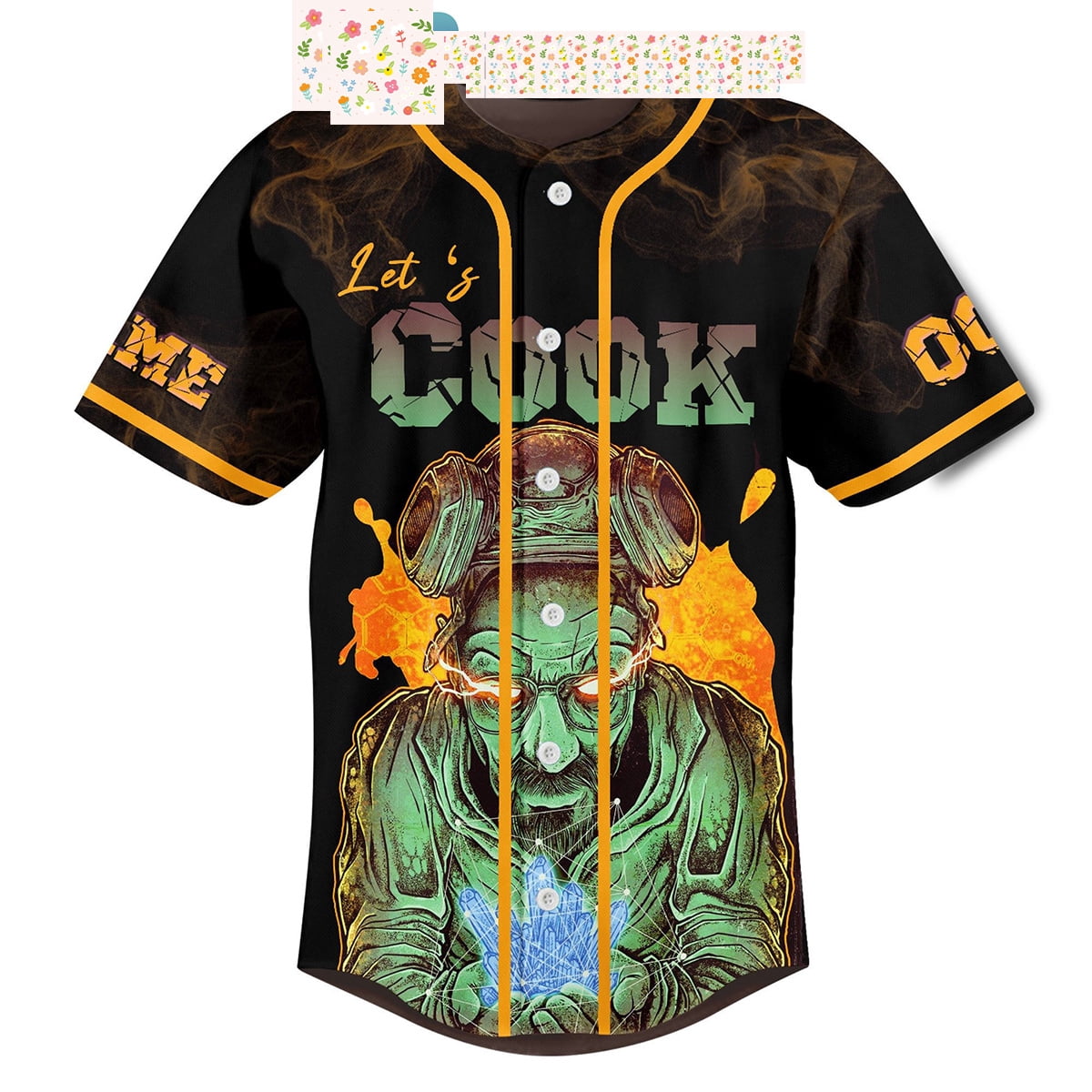 Breaking Bad Let s Cook I Am The Danger Personalized Baseball Jersey ...