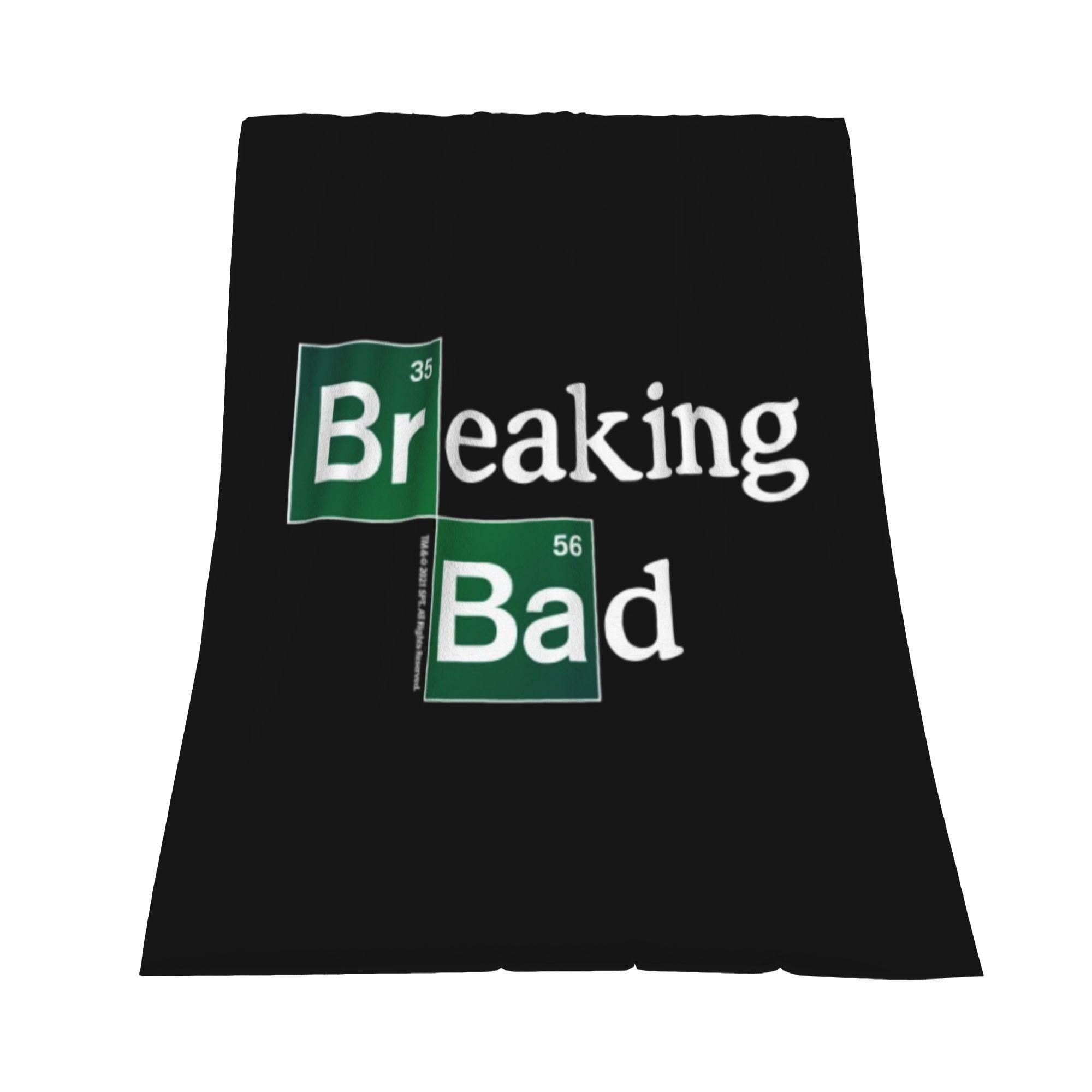 Breaking Bad Logo TV Show Blanket - Officially Inspired Iconic White ...