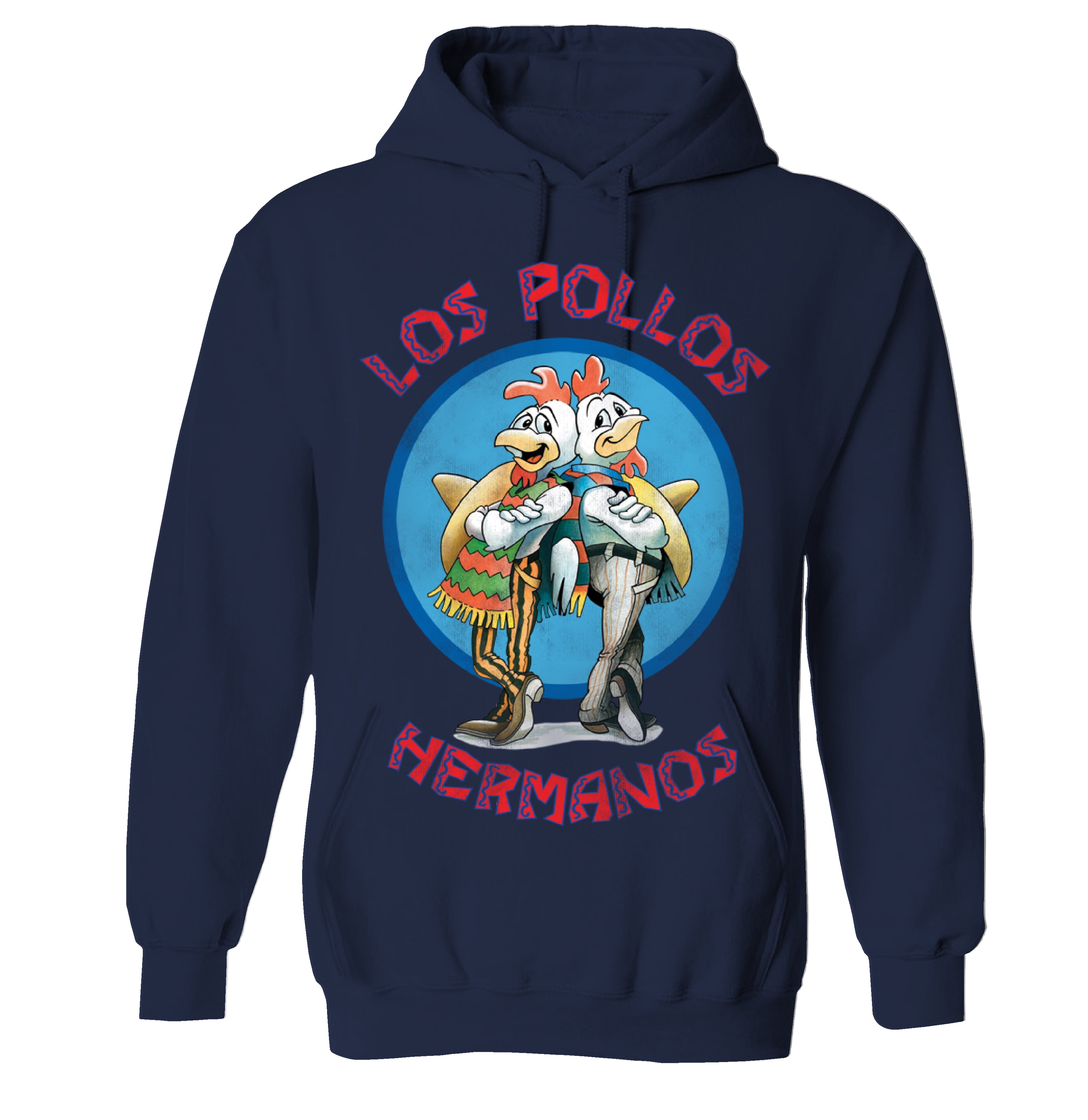 Breaking Bad Los Pollos Hermanos Mens and Womens Pullover Hoodie (J ...