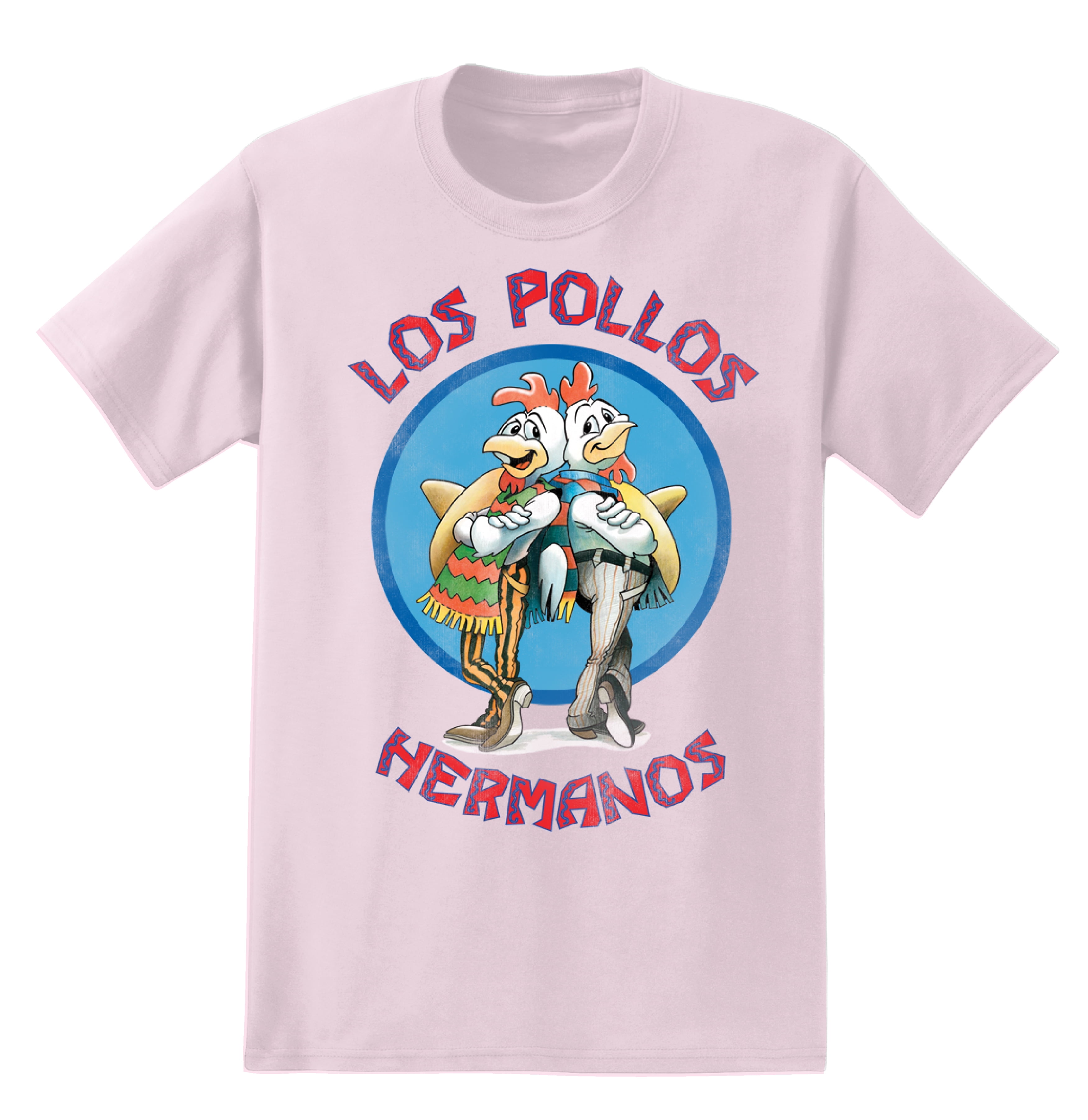 Breaking Bad Los Pollos Hermanos Mens and Womens Short Sleeve T-Shirt (Classic Pink, S-XXL ...