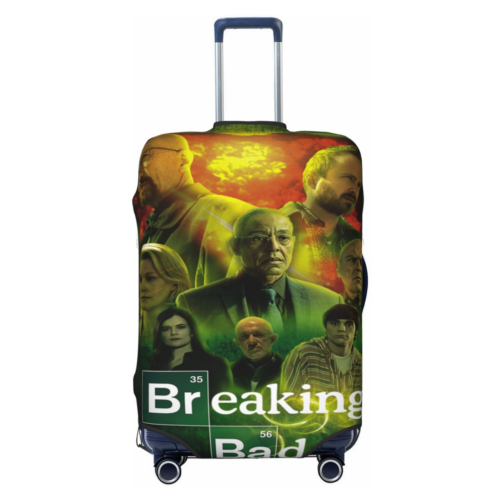 Breaking Bad Luggage Cover Cartoon Suitcase Covers Elastic Dustproof ...