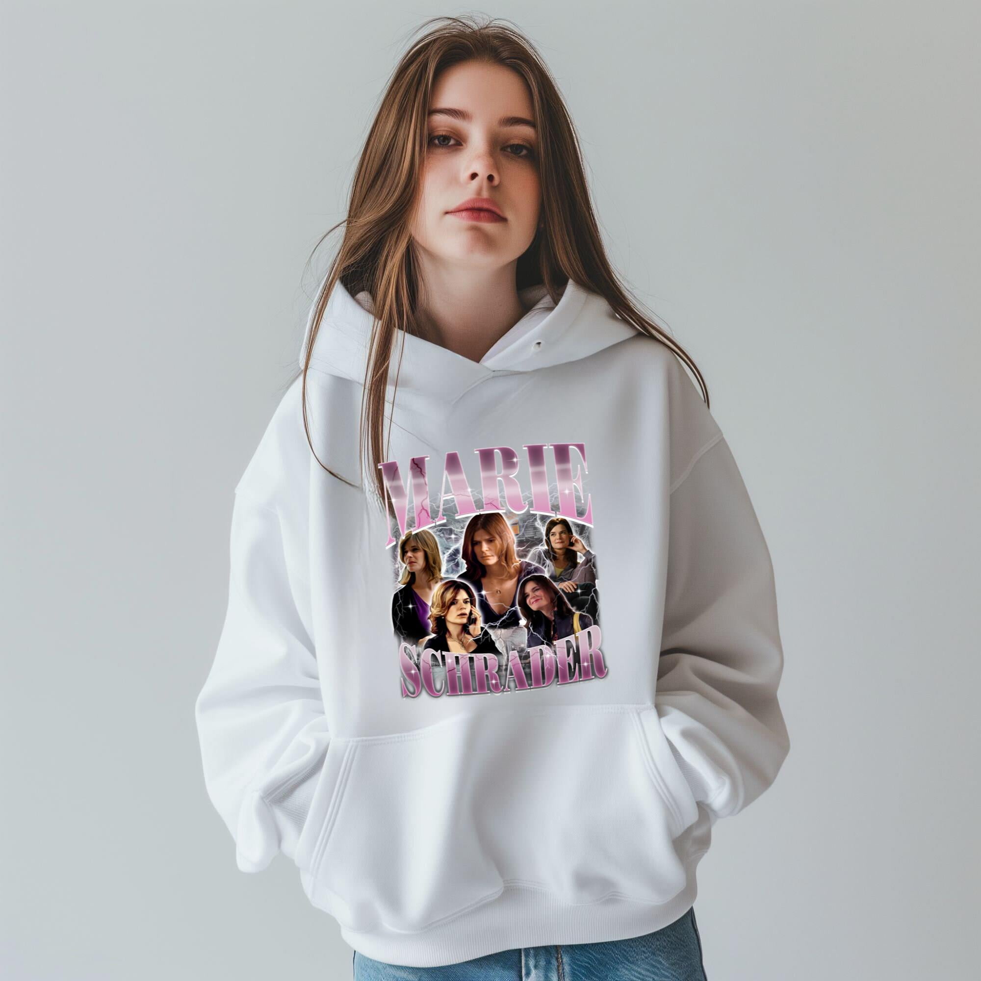 Breaking Bad MARIE SCHRADER Vintage Hank Hoodie Wife Retro TV Character ...