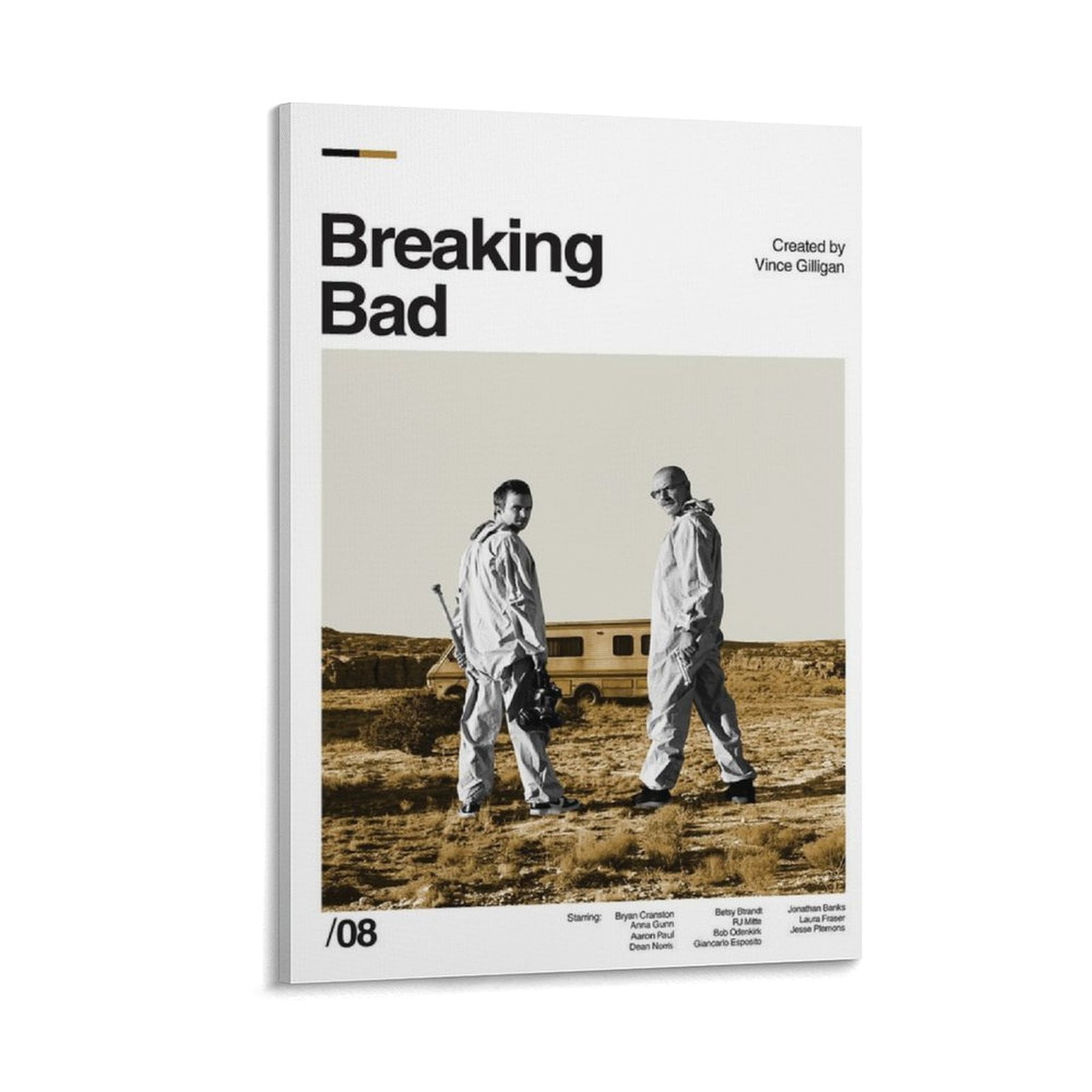Breaking Bad Movie Poster, Breaking Bad Poster Print,Midcentury Art ...