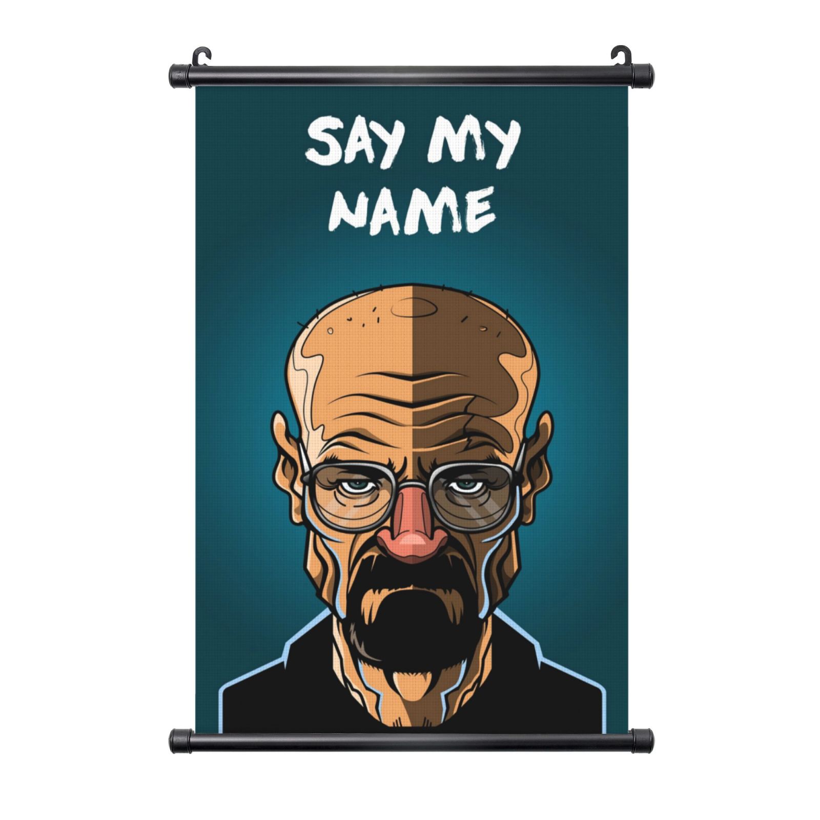 Breaking Bad Posters Wall Hanging Black Plastic Shaft Poster Wall Art ...