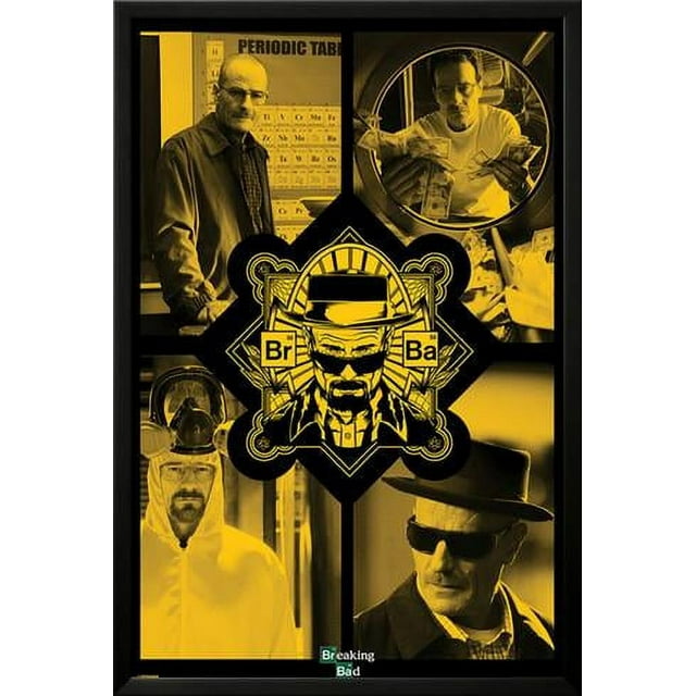 Breaking Bad - Quad Poster (24 x 36) - Walmart.com