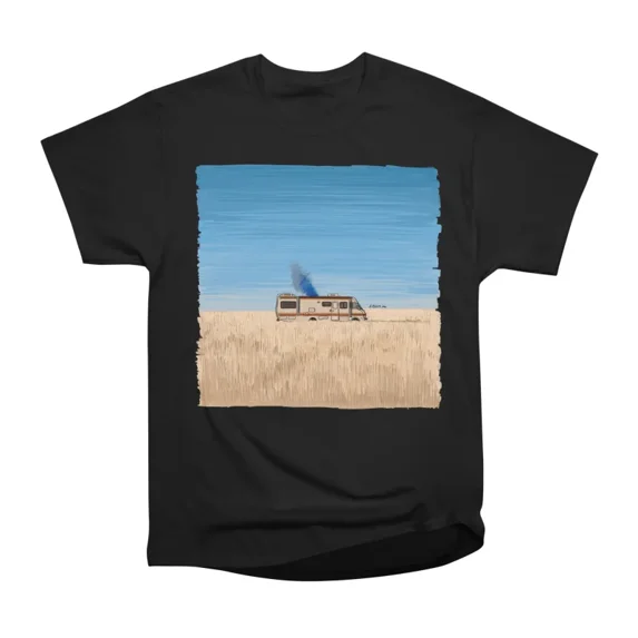 Breaking Bad RV Scene Illustration T-Shirt Tee Gift For Him Merch For ...