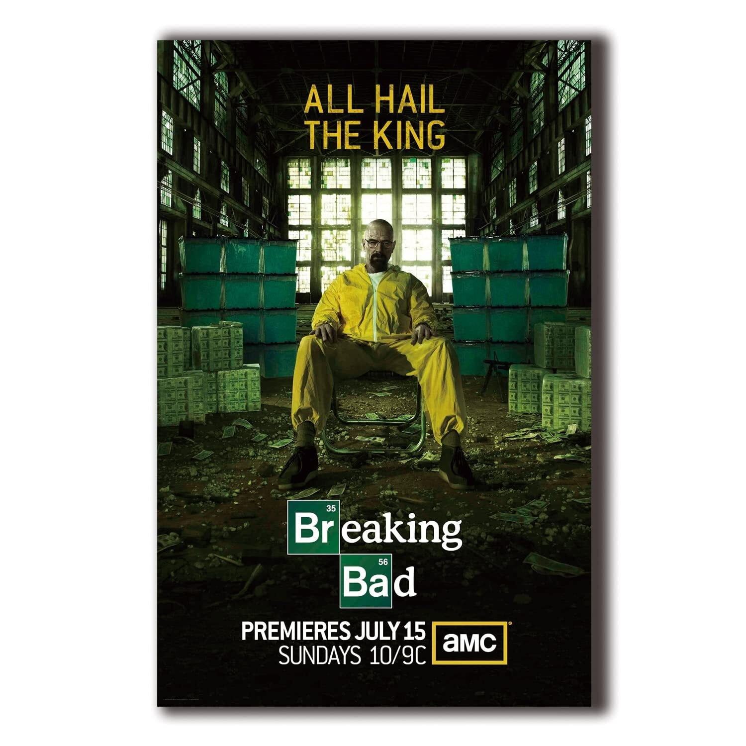 Breaking Bad Season 5 All Hail The King Poster for Home Decor Wall Art ...