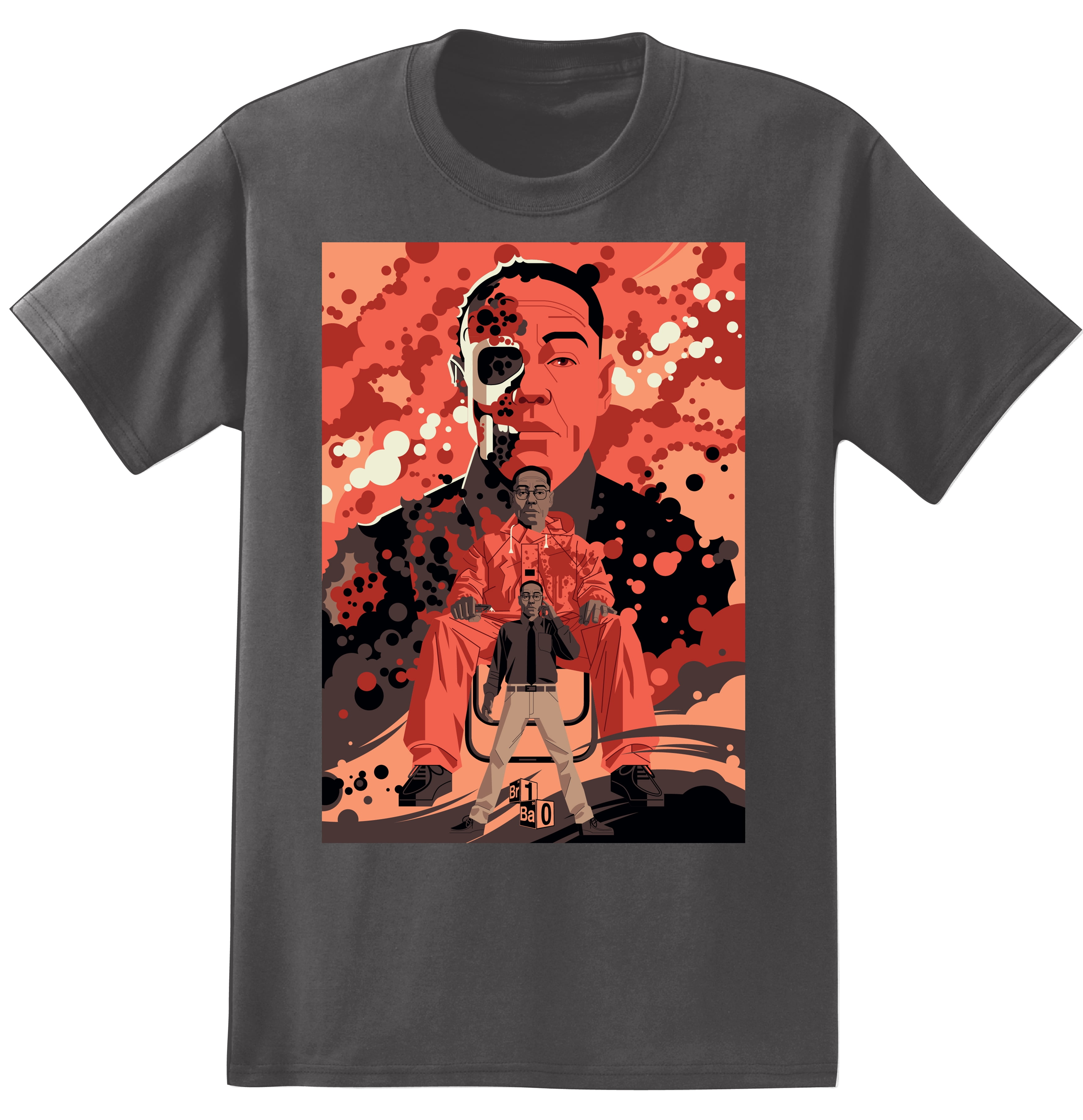 Breaking Bad Stages of Gus Fring Mens and Womens Short Sleeve T-Shirt ...