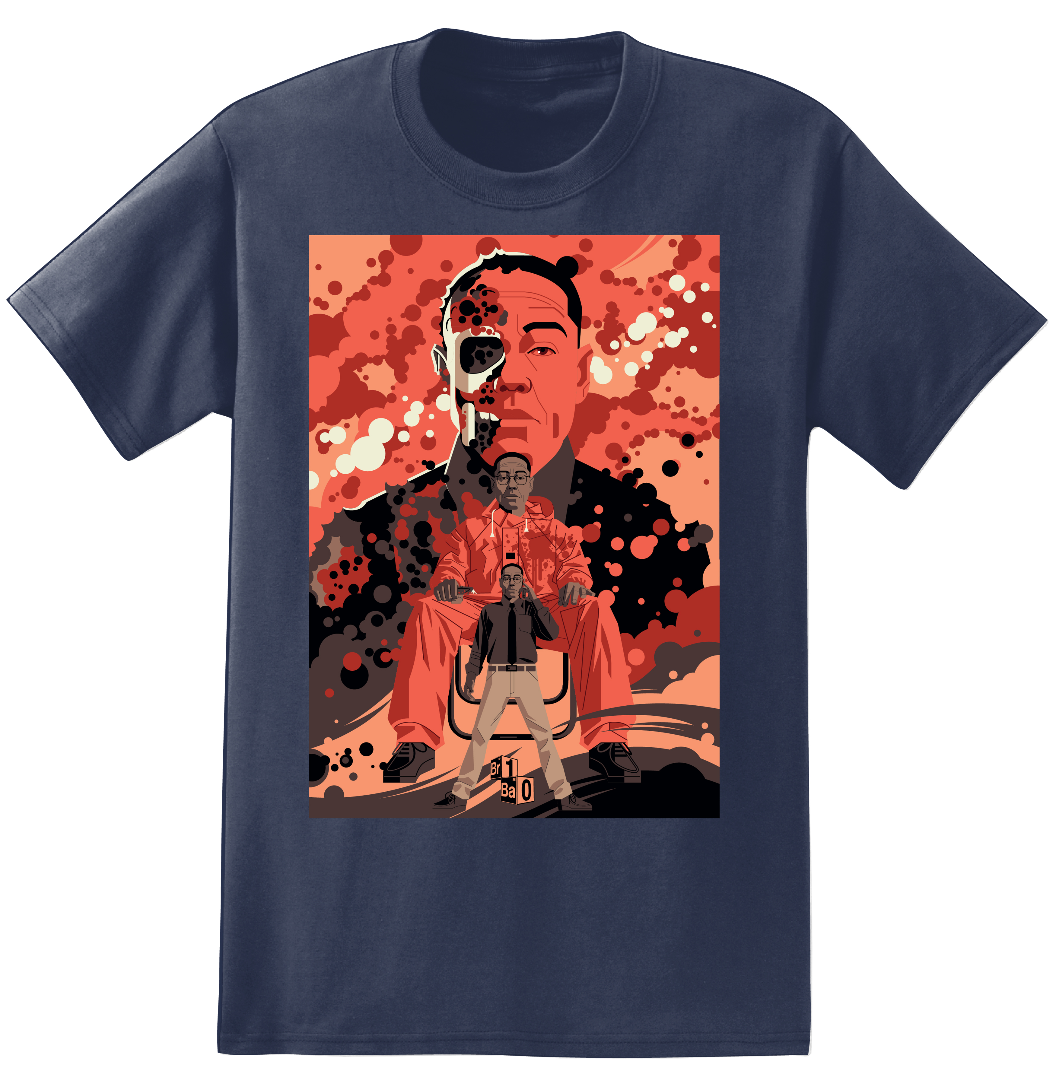 Breaking Bad Stages of Gus Fring Mens and Womens Short Sleeve T-Shirt ...
