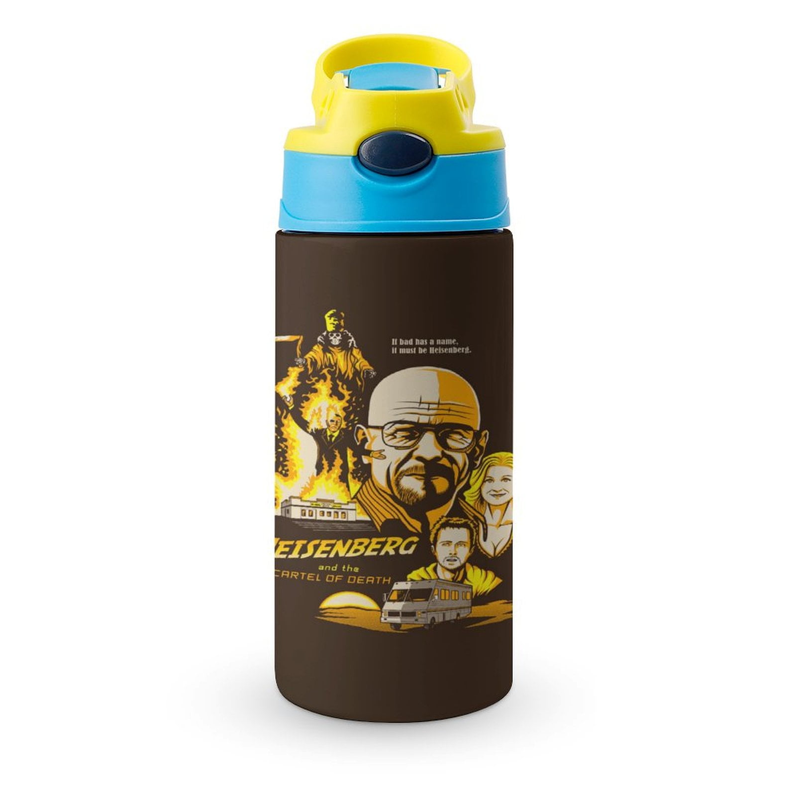 Breaking Bad Stainless Steel Water Bottle for kid 12 Ounce Stainless ...