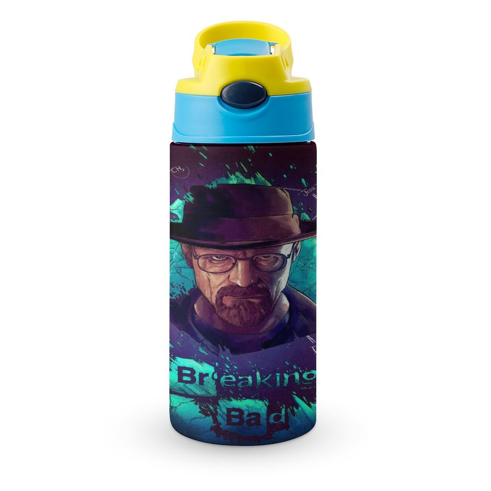 Breaking Bad Stainless Steel Water Bottle for kid 12 Ounce Stainless ...