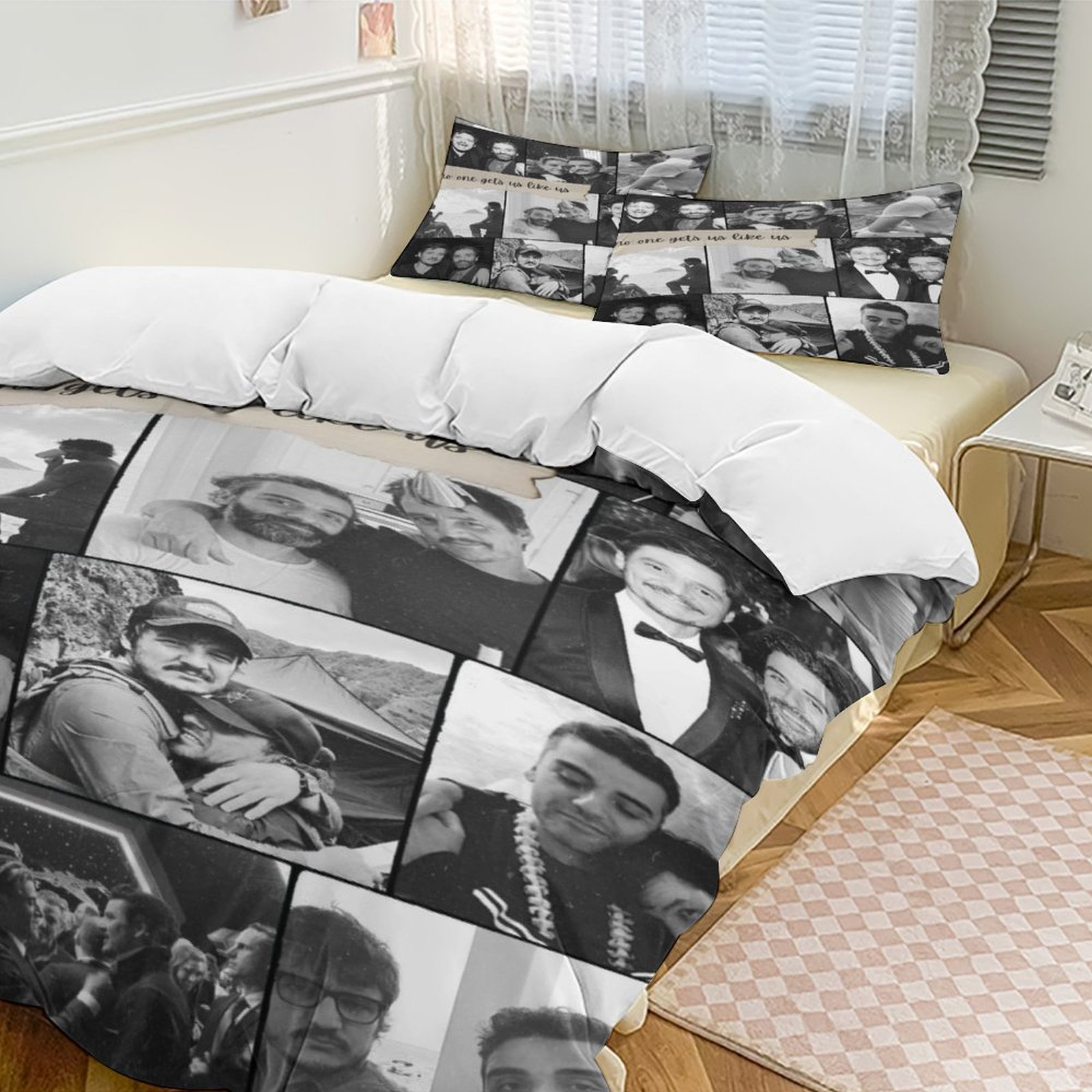 Pedro Pascal Comforter Set Full Size for Boys Kids Teens Bedding Set ...