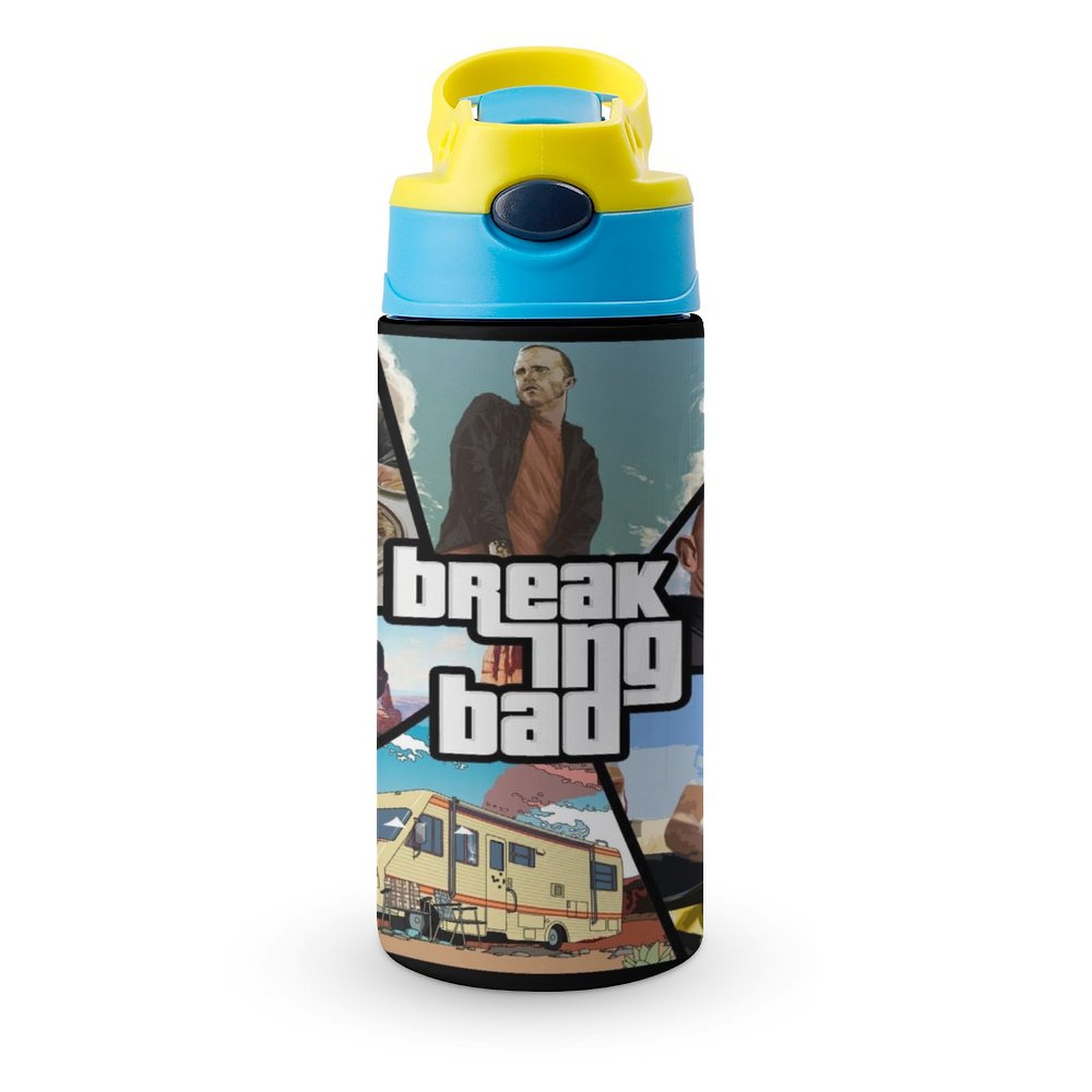 Breaking Bad Stainless Steel Water Bottle for kid 12 Ounce Stainless ...
