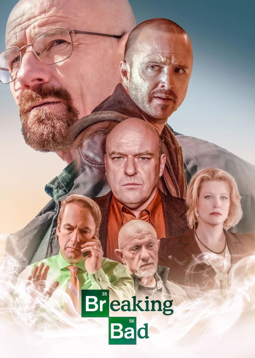 Breaking Bad TV Show Series HD Posters and Prints Figure Canvas ...
