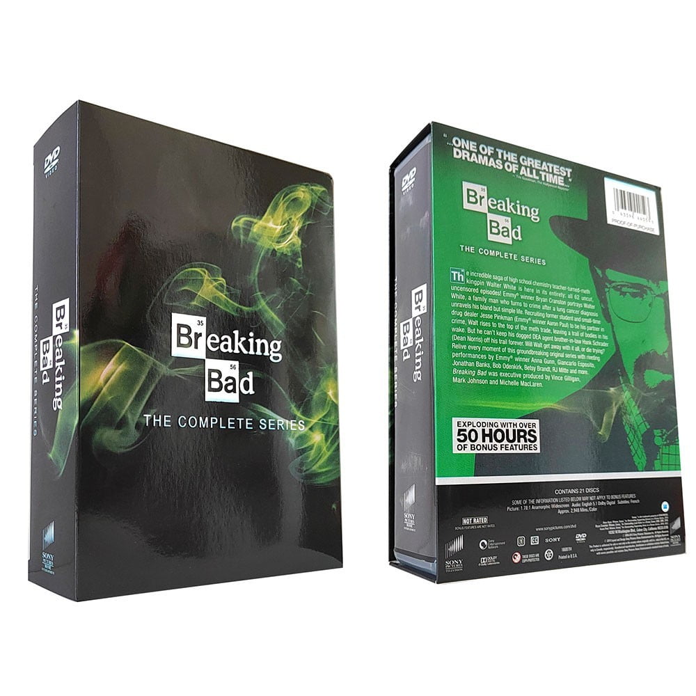 Breaking Bad: The Complete Series seasons 1-6 DVD 21-Disc Set Brand New ...
