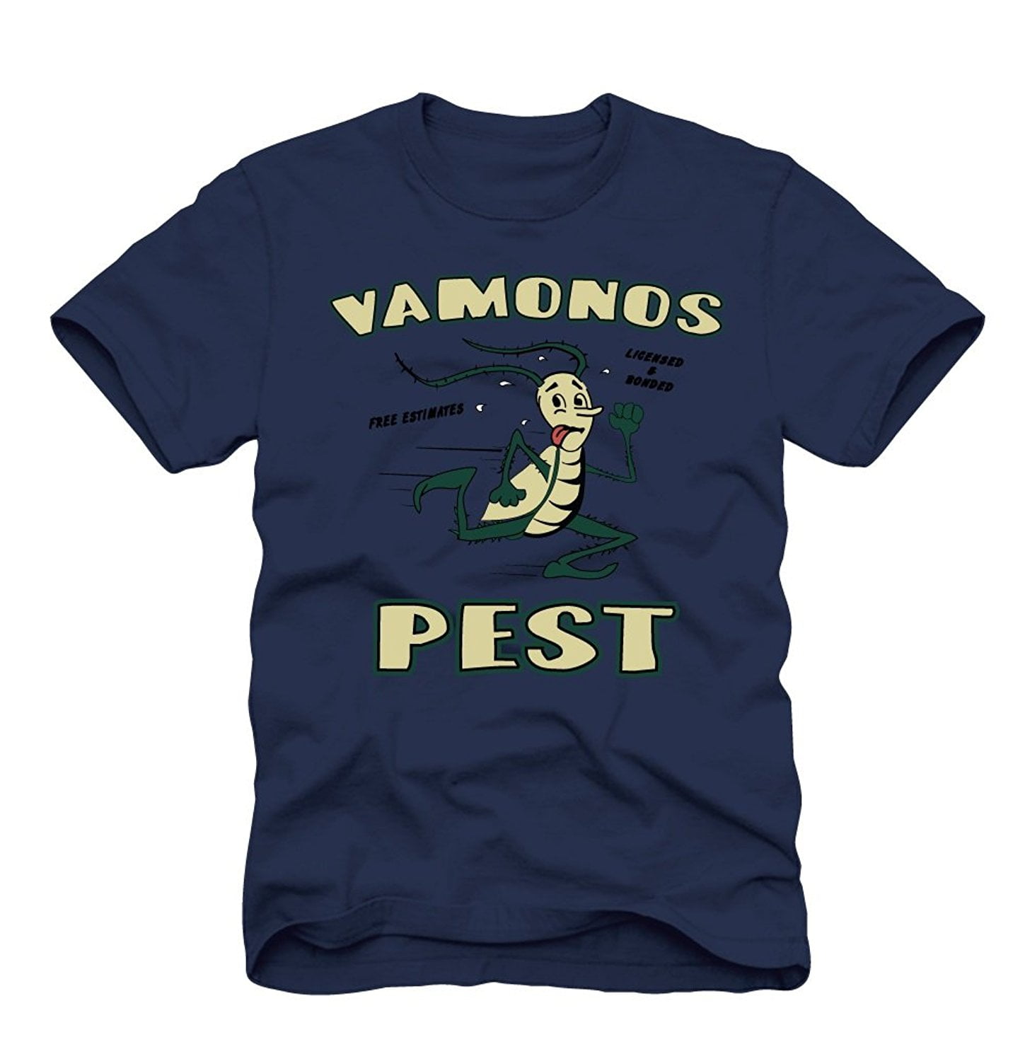 Breaking Bad Vamonos Pest Adult Navy T-Shirt - Walmart.com