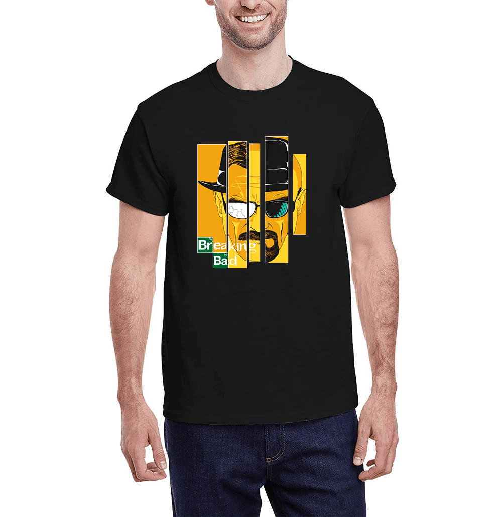 Breaking Bad Walter White Classic Pure cotton T-shirt - Walmart.com