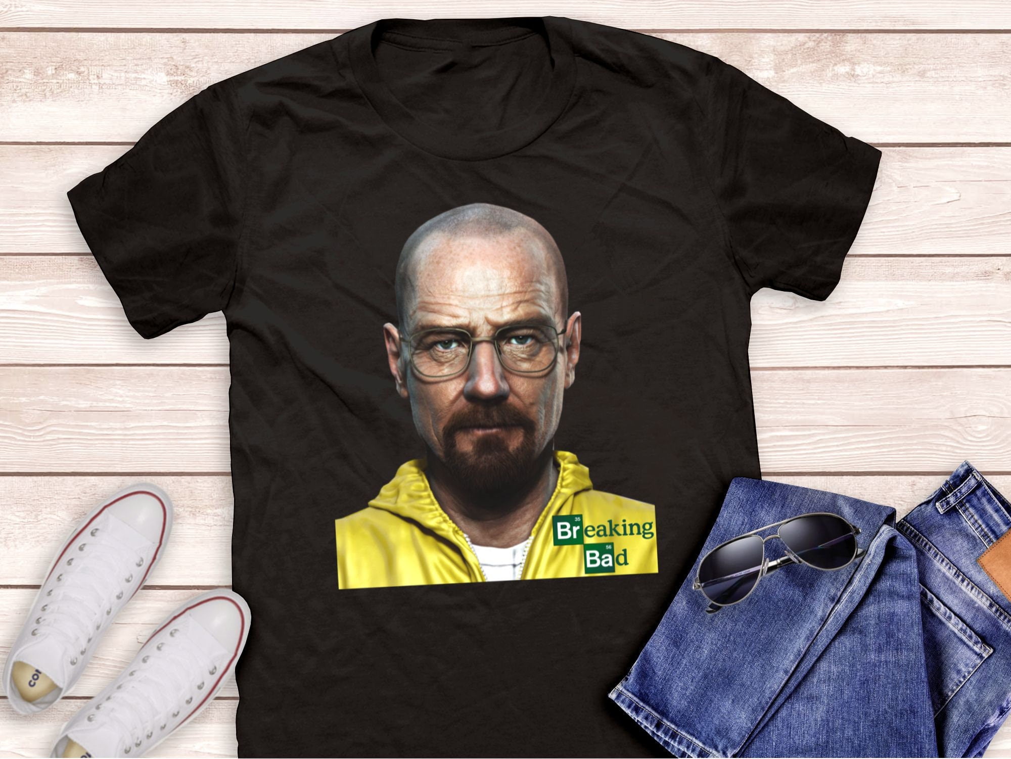 Breaking Bad Walter White Shirt, Los Pollos Hermanos Shirt, Breaking ...