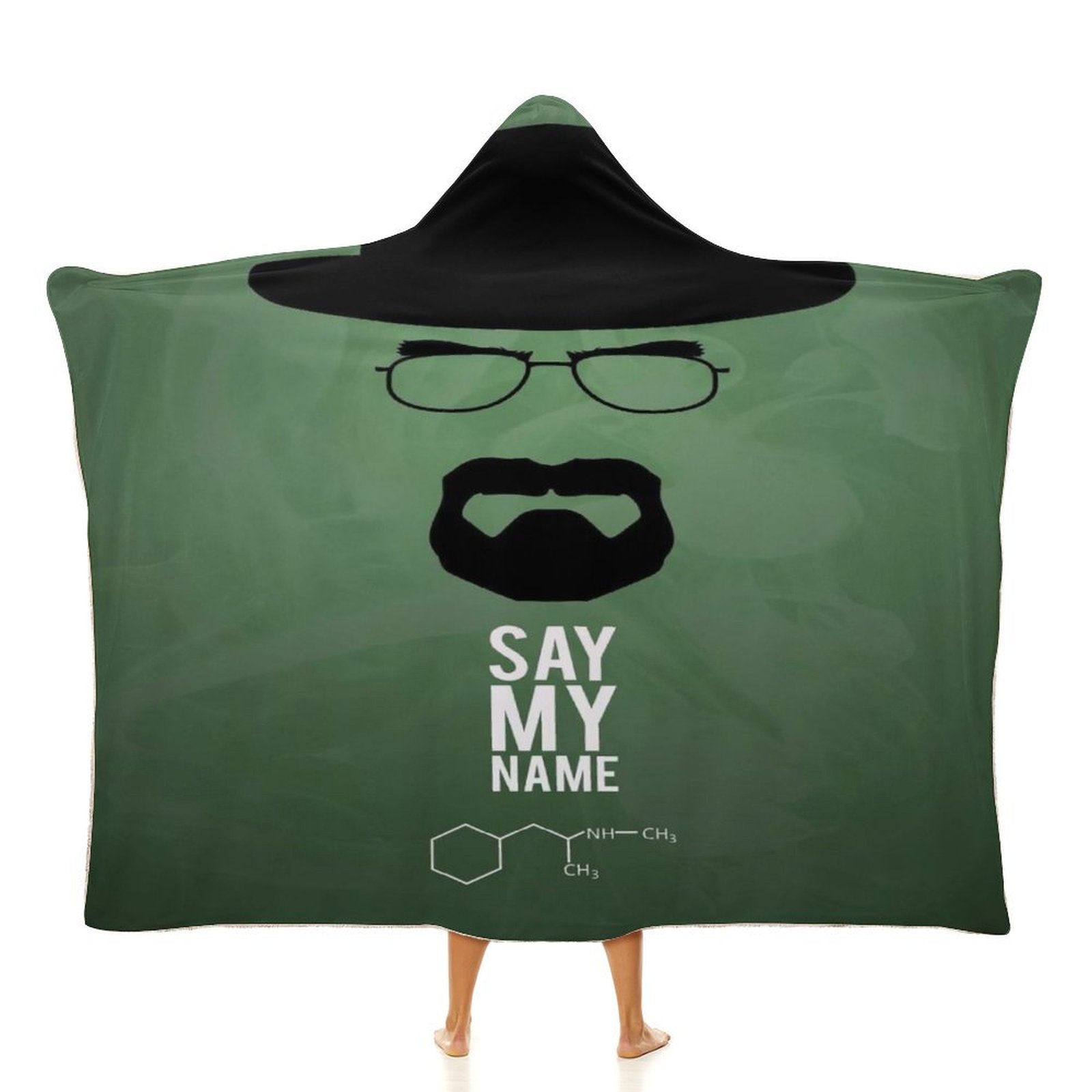 Breaking Bad Wearable Flannel Blanket Hoodie Cloak Hooded Blanket 50 ...
