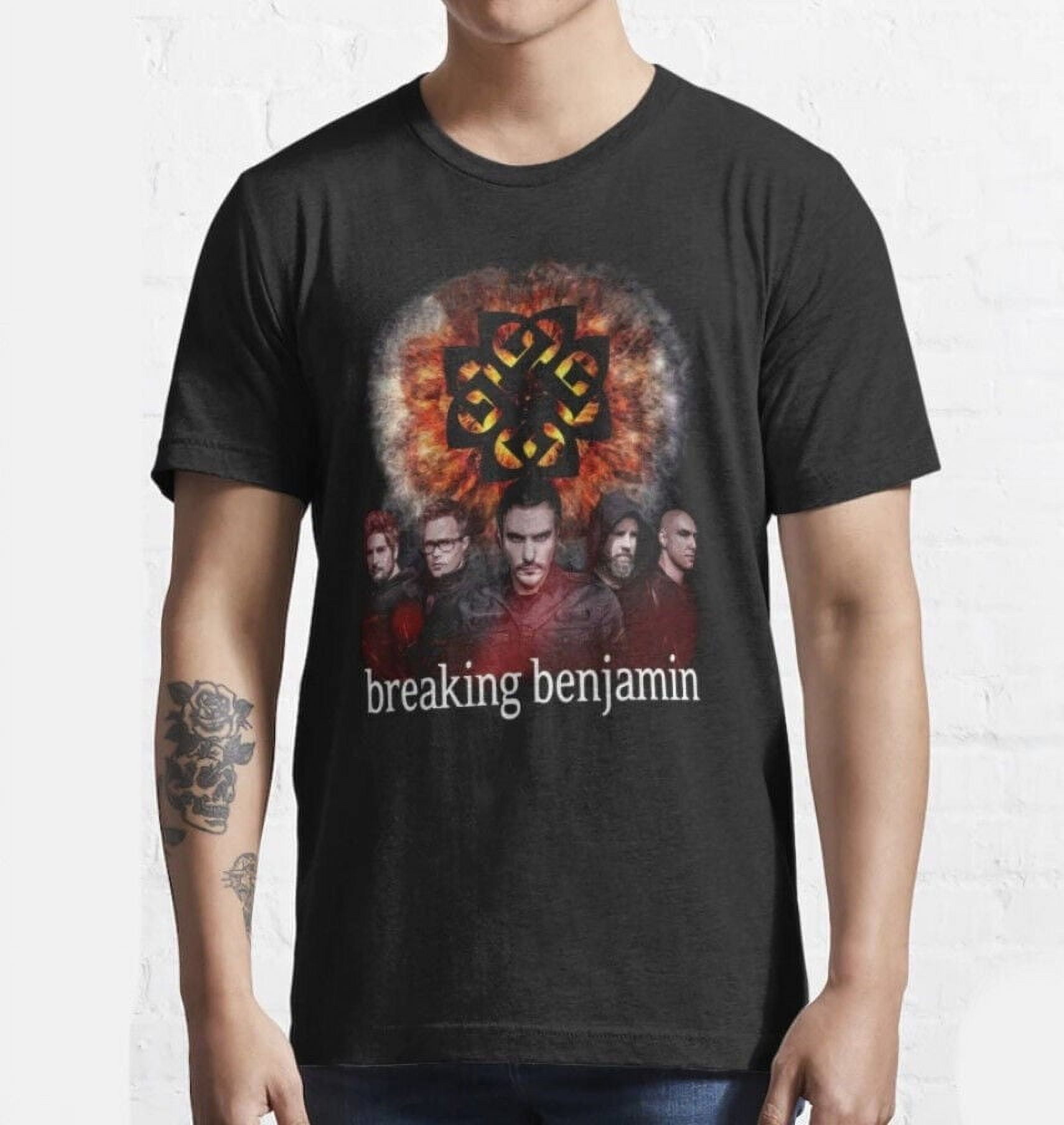 Breaking Benjamin Shirt, Breaking Benjamin Band Shirt, Music Rock ...