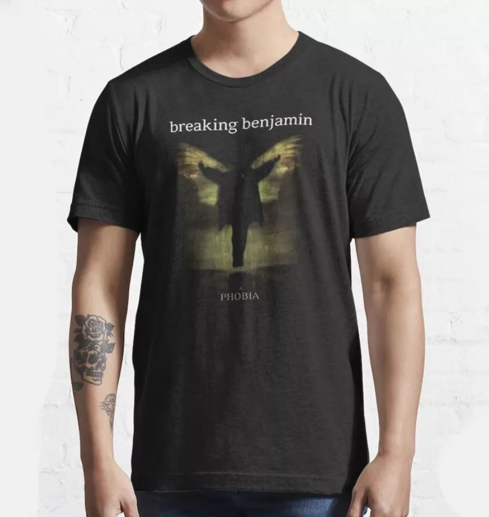 Breaking Benjamin Shirt, Breaking Benjamin Band T-Shirt, Music Rock Hot ...