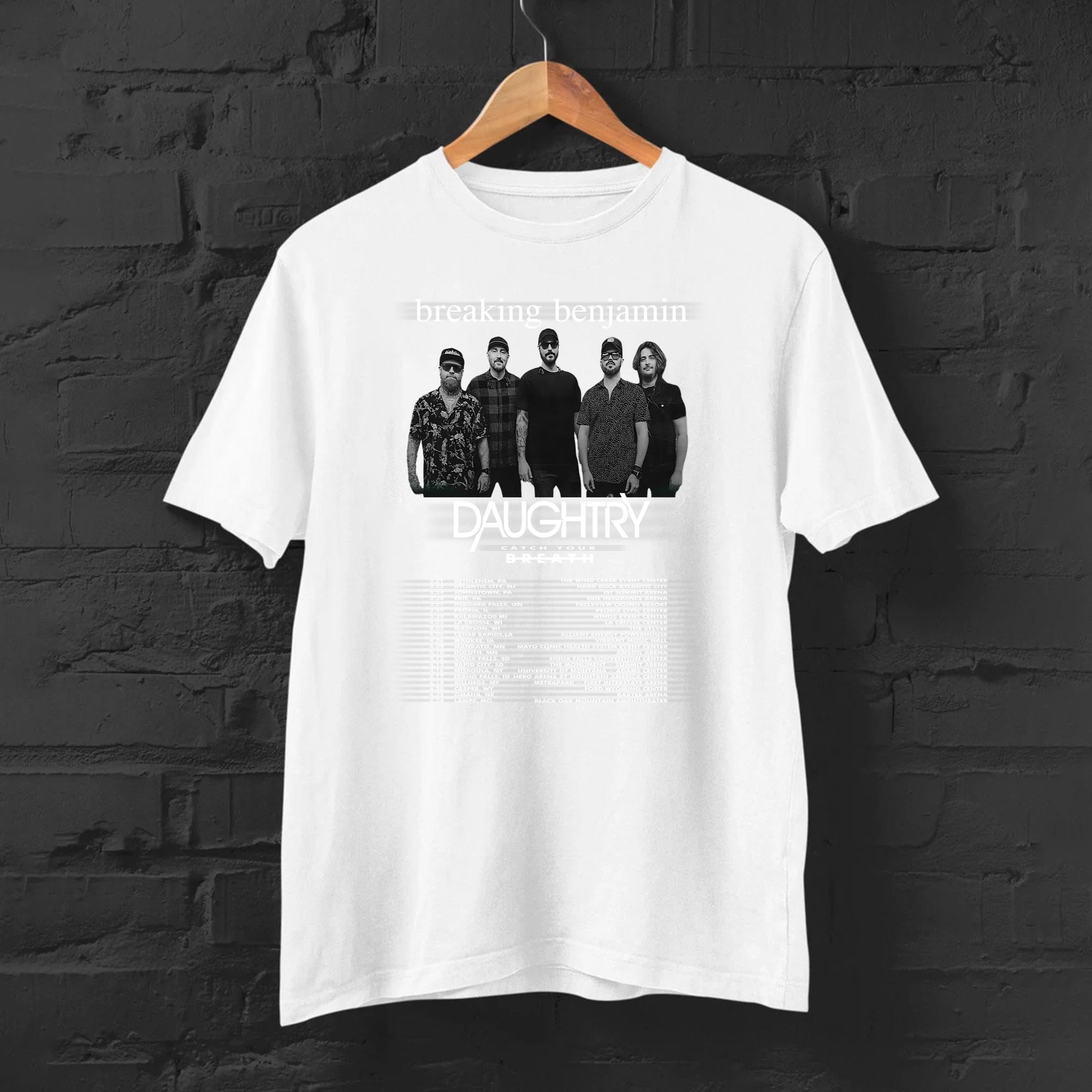 Breaking Benjamin Us Tour 2024 Shirt Breaking Benjamin Shirt-TH10682 ...