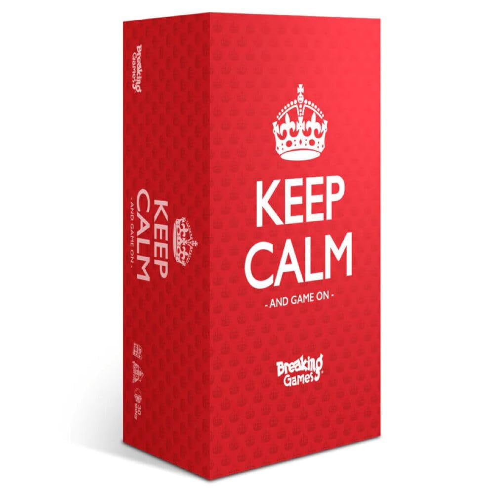 Breaking Games Keep Calm - Hilarious Party Game for Friends and Family ...