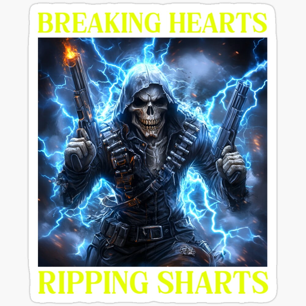 Breaking Hearts Ripping Sharts Oddly Specific Stickerphone Decal Water ...